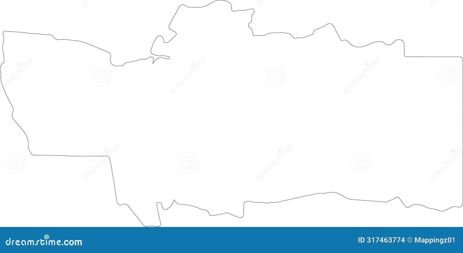 Hardap Namibia Silhouette Map With Transparent Background Vector ...