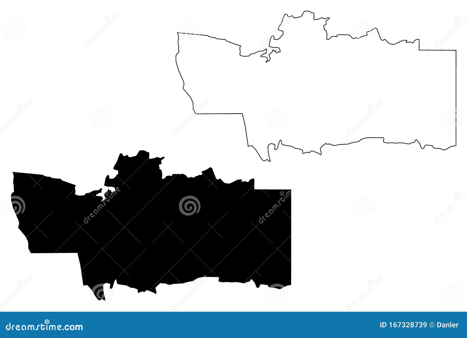 Hardap Region Regions of Namibia, Republic of Namibia Map Vector ...