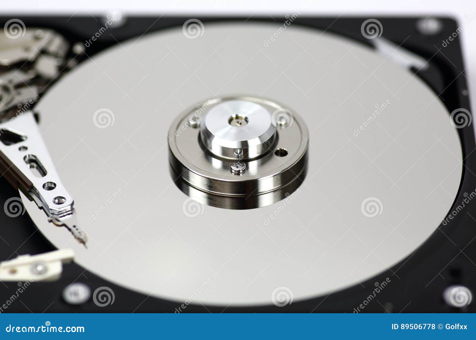 Harddisk drive HDD stock photo. Image of closeup, detail - 89506778