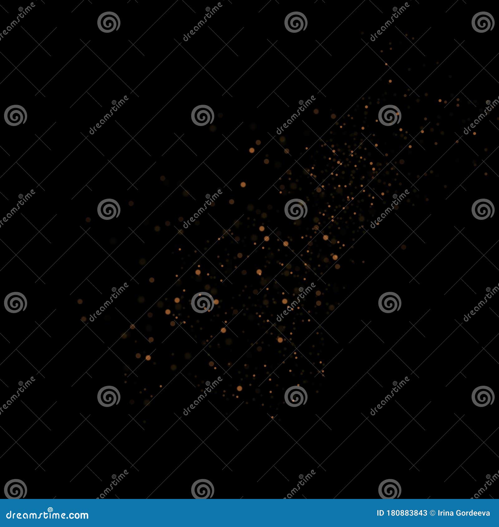 Beautiful yellow dust. stock vector. Illustration of color - 180883843