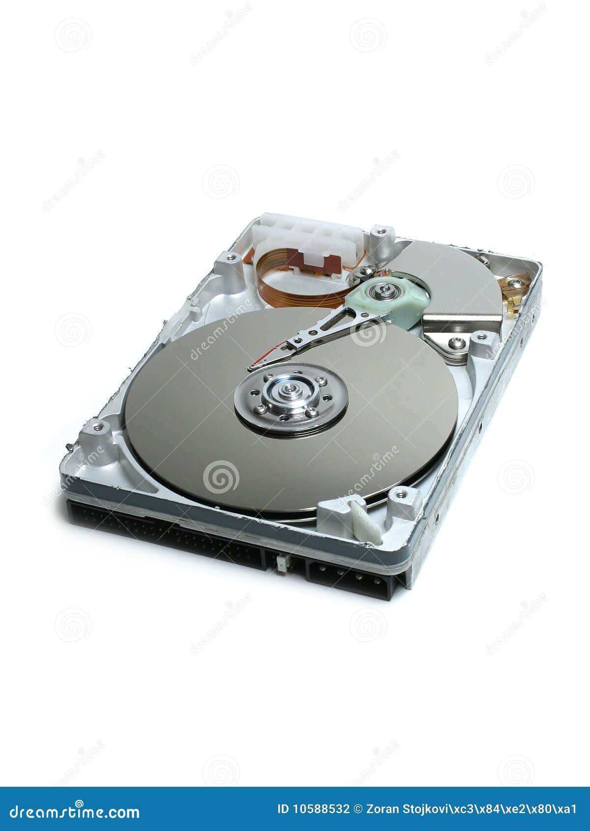 Harde schijf stock foto. Image of metaal, deel, computer - 10588532