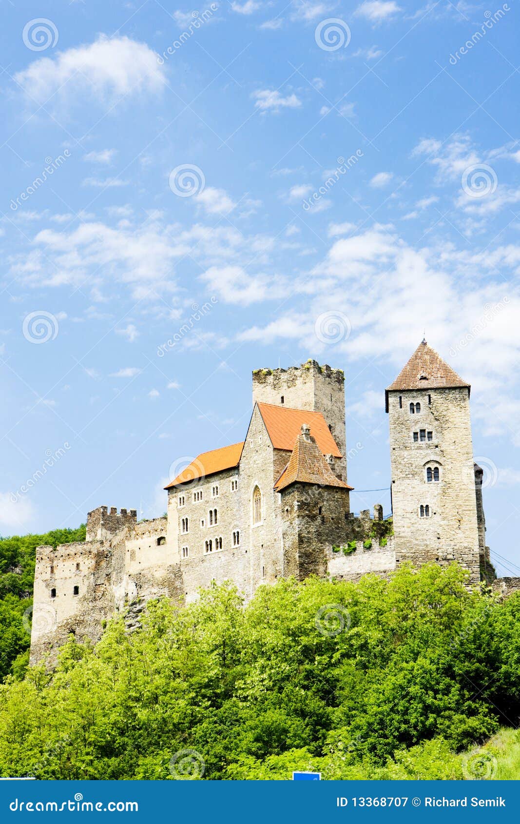 Hardegg Castle stock image. Image of historic, hardegg - 13368707