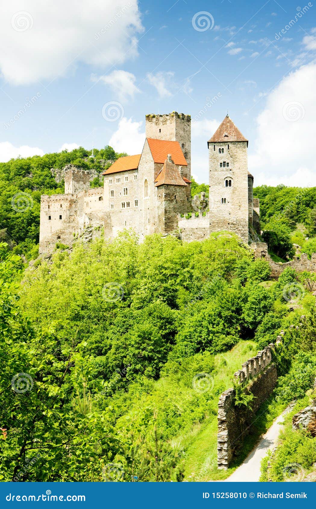 Hardegg Castle stock photo. Image of history, travels - 15258010
