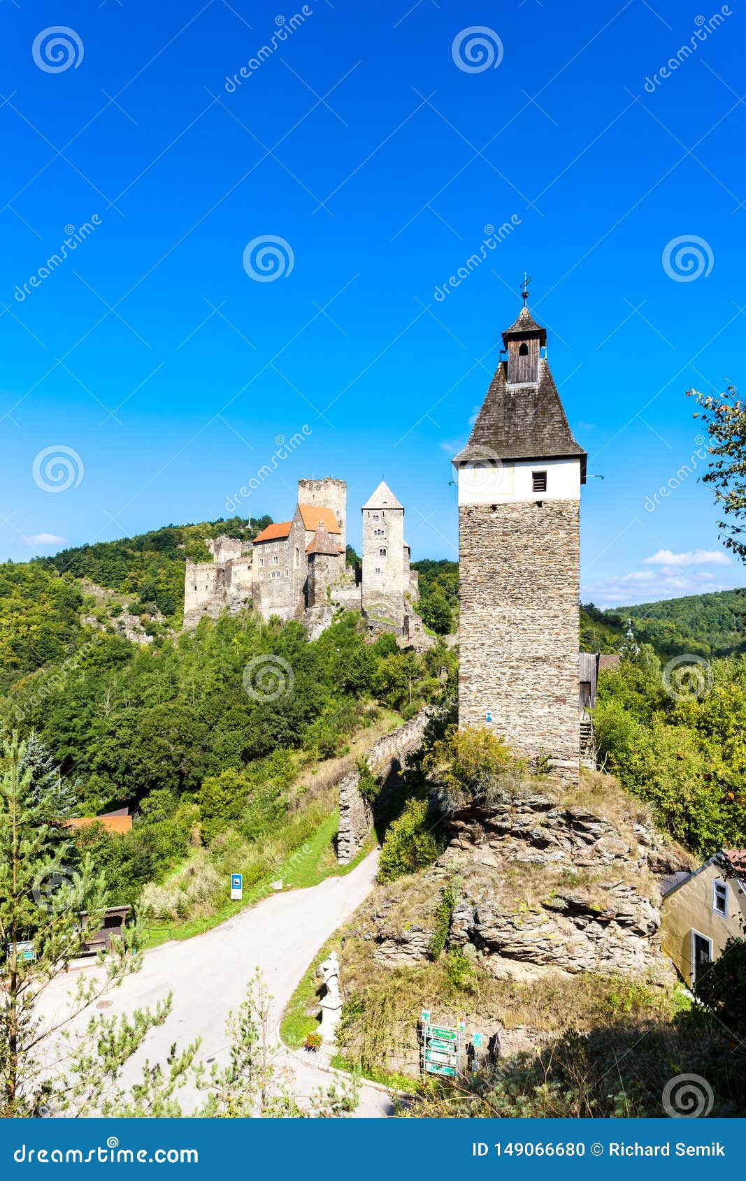 Hardegg Castle, Lower Austria, Austria Stock Photo - Image of hardegg ...