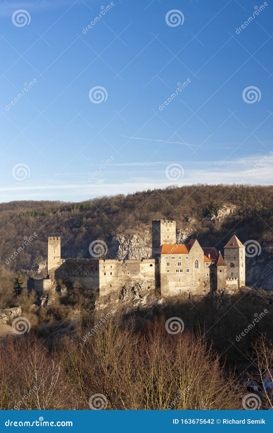 Hardegg Castle in Northern Austria Stock Photo - Image of travel ...