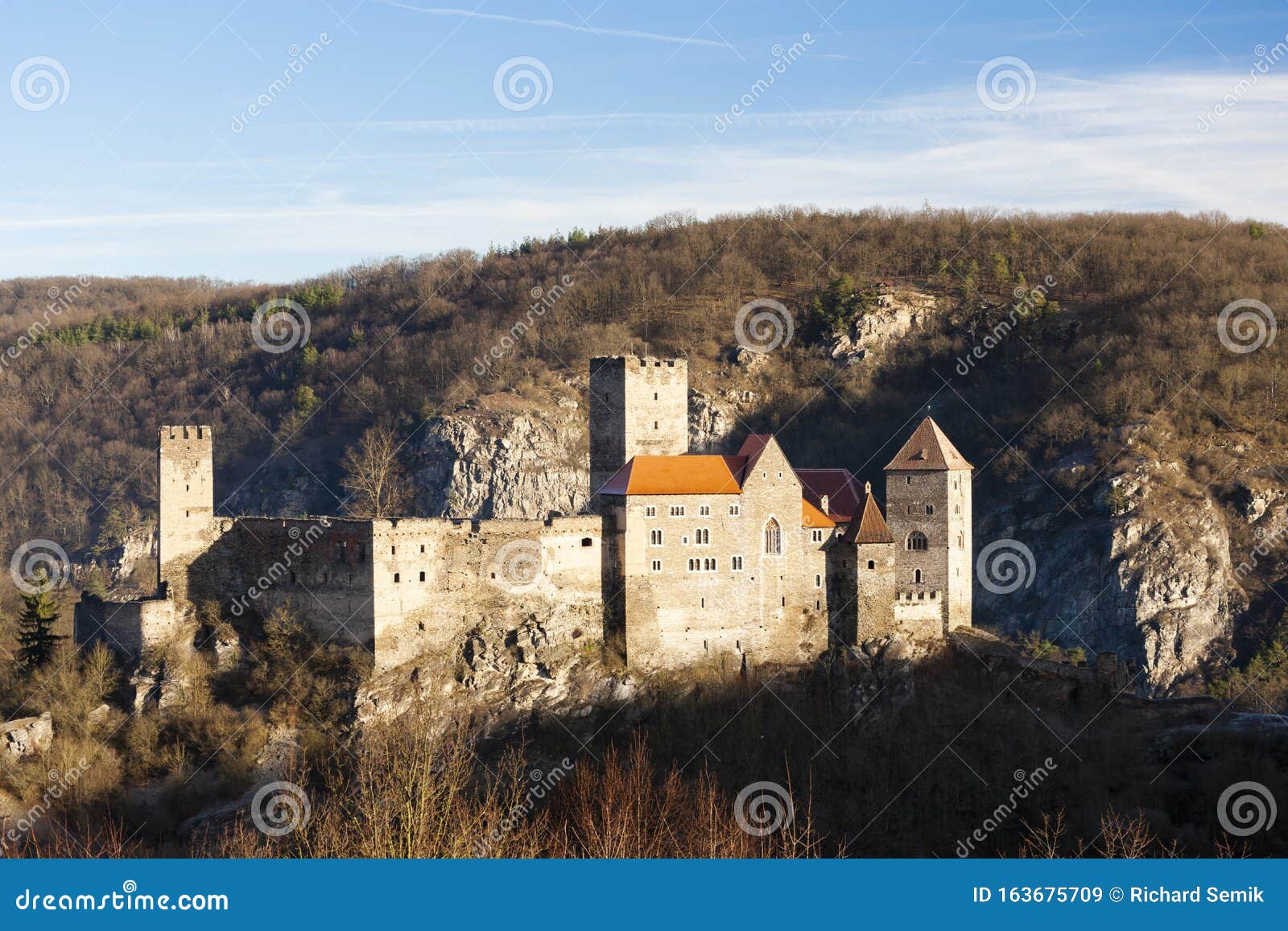 Hardegg Castle in Northern Austria Stock Image - Image of emperor ...