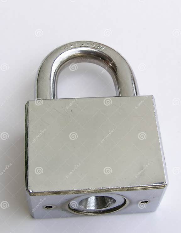 Hardened lock stock photo. Image of hardened, security, iron - 10704
