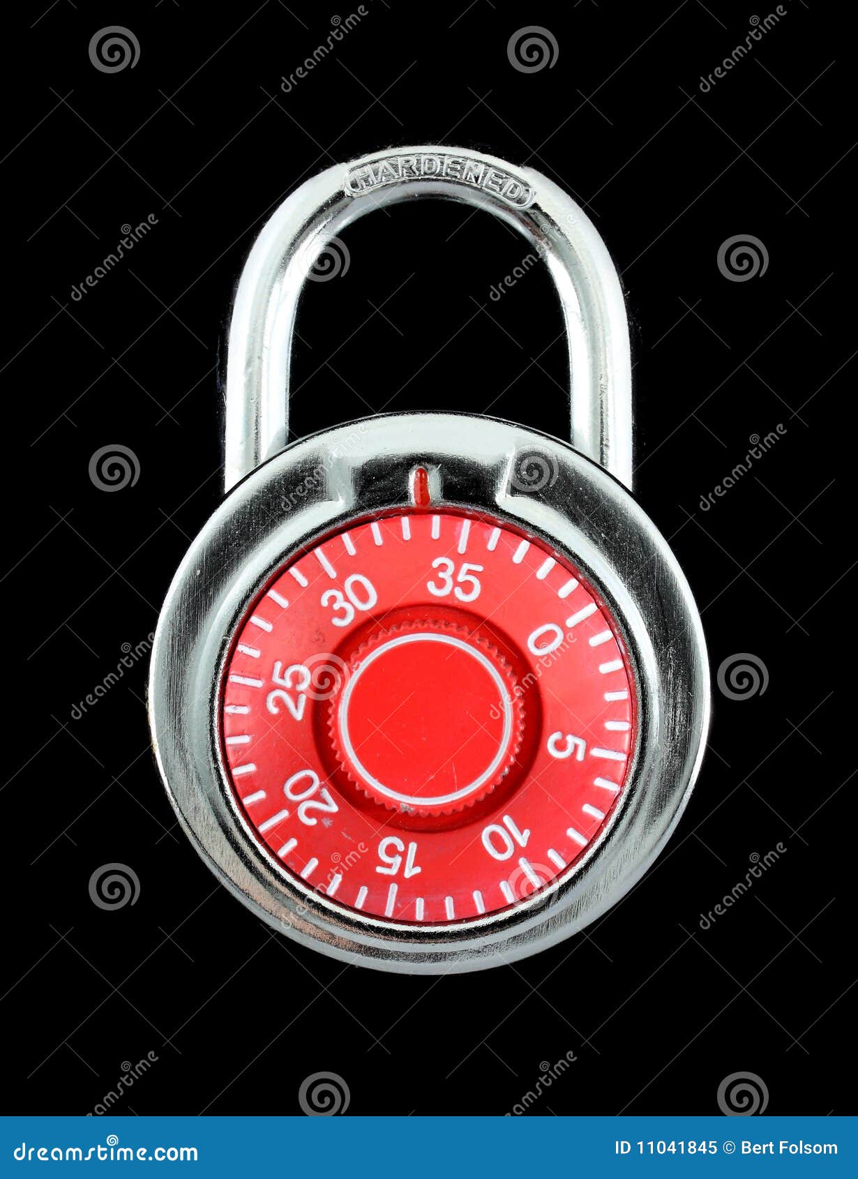 Hardened steel padlock stock image. Image of safety, protection - 11041845