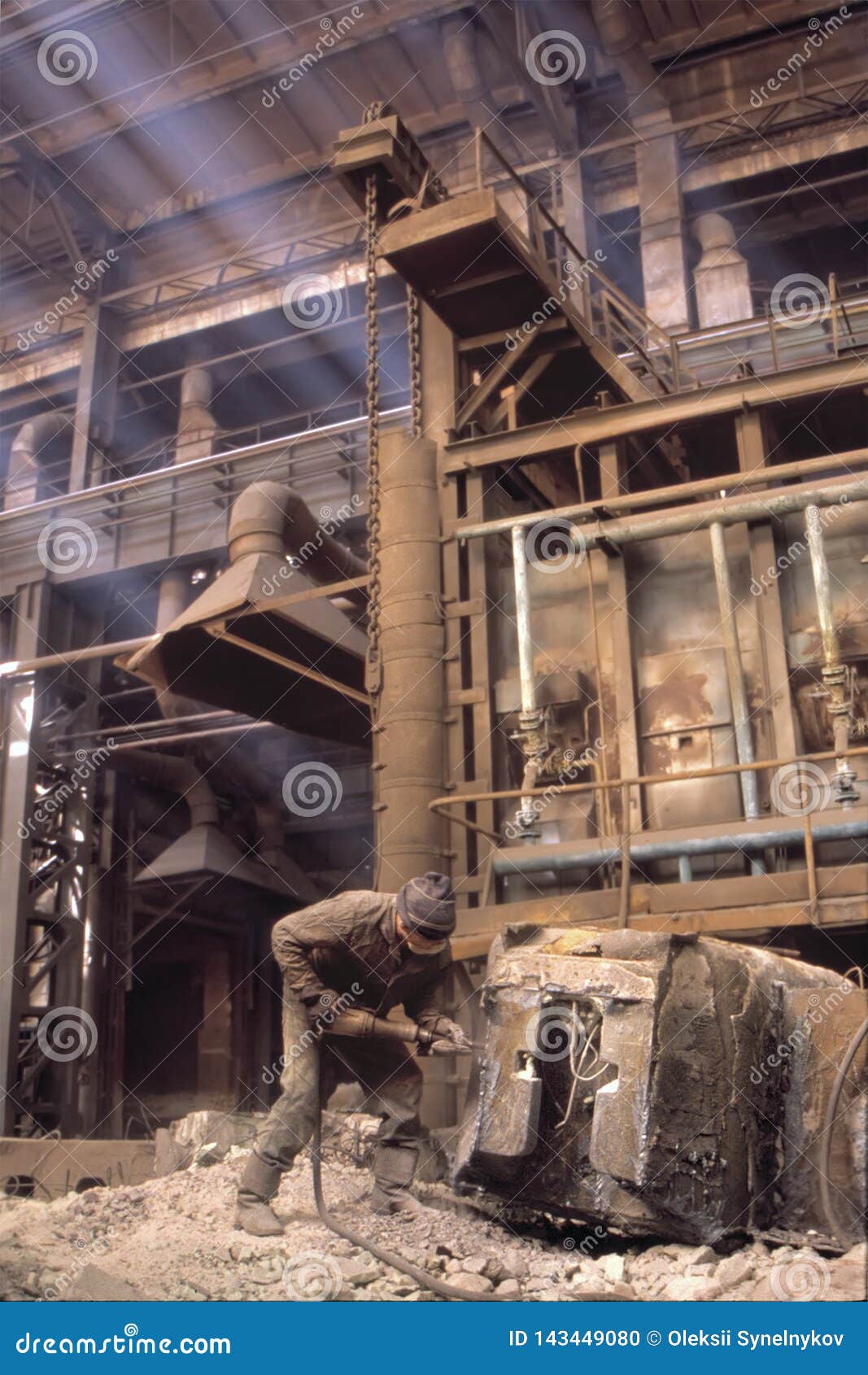 Hardest Work in World. Difficult Working Conditions. High Risk of ...