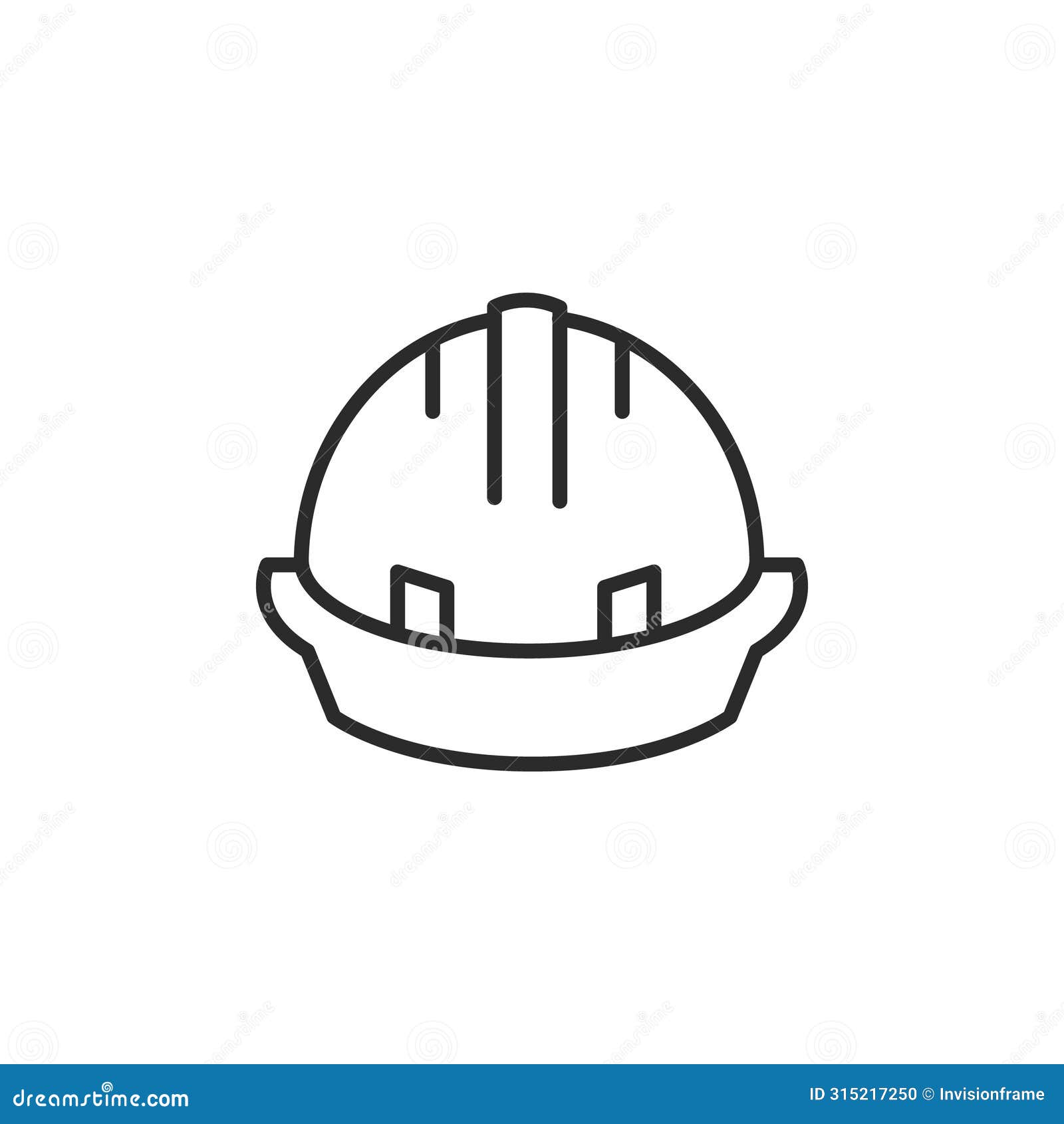 Hard Hat Safety Icon stock vector. Illustration of labor - 315217250 Hard Hat Safety Icon stock vector. Illustration of labor - 315217250
