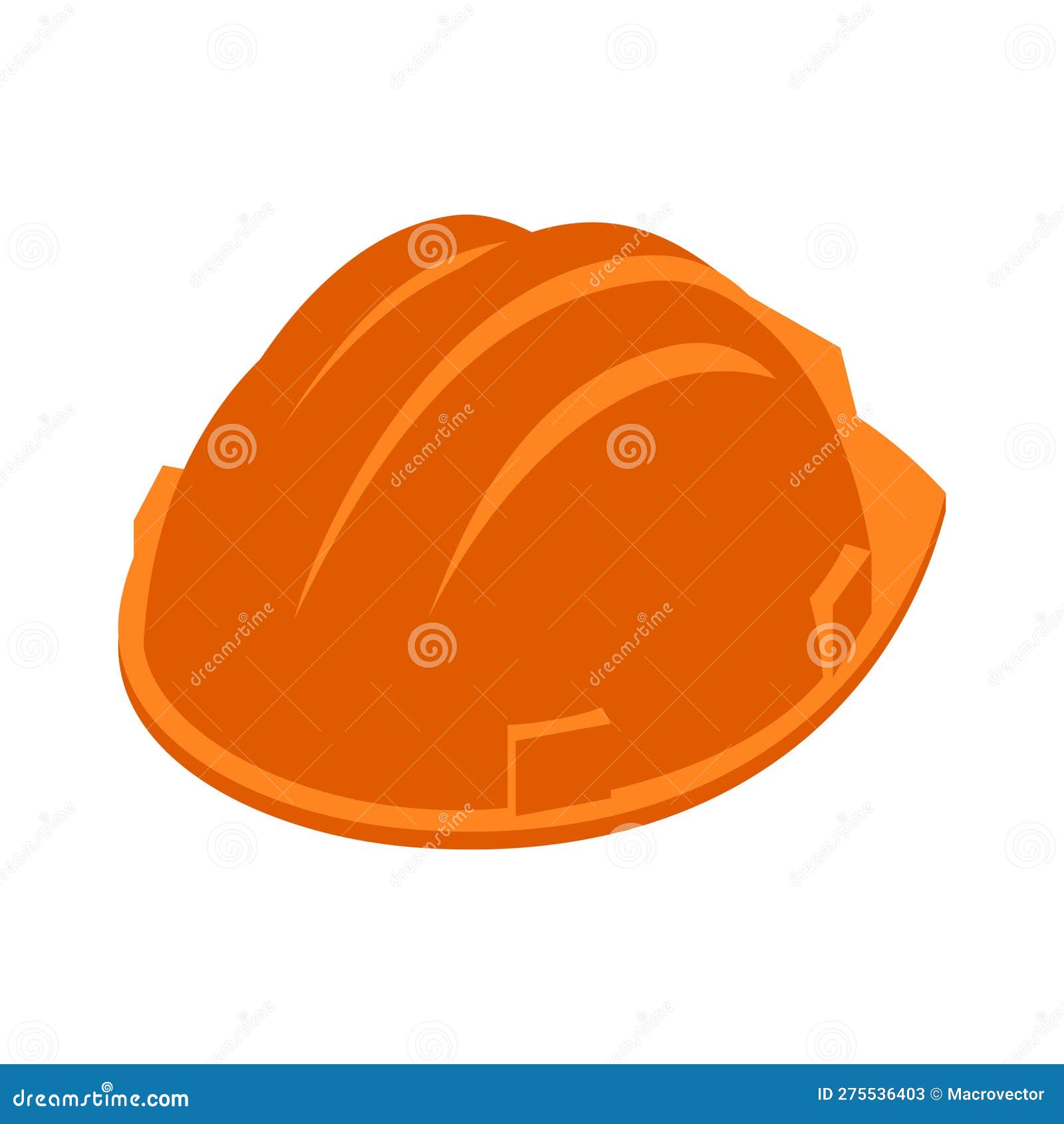 Hardhat Isometric Icon stock vector. Illustration of architecture ...