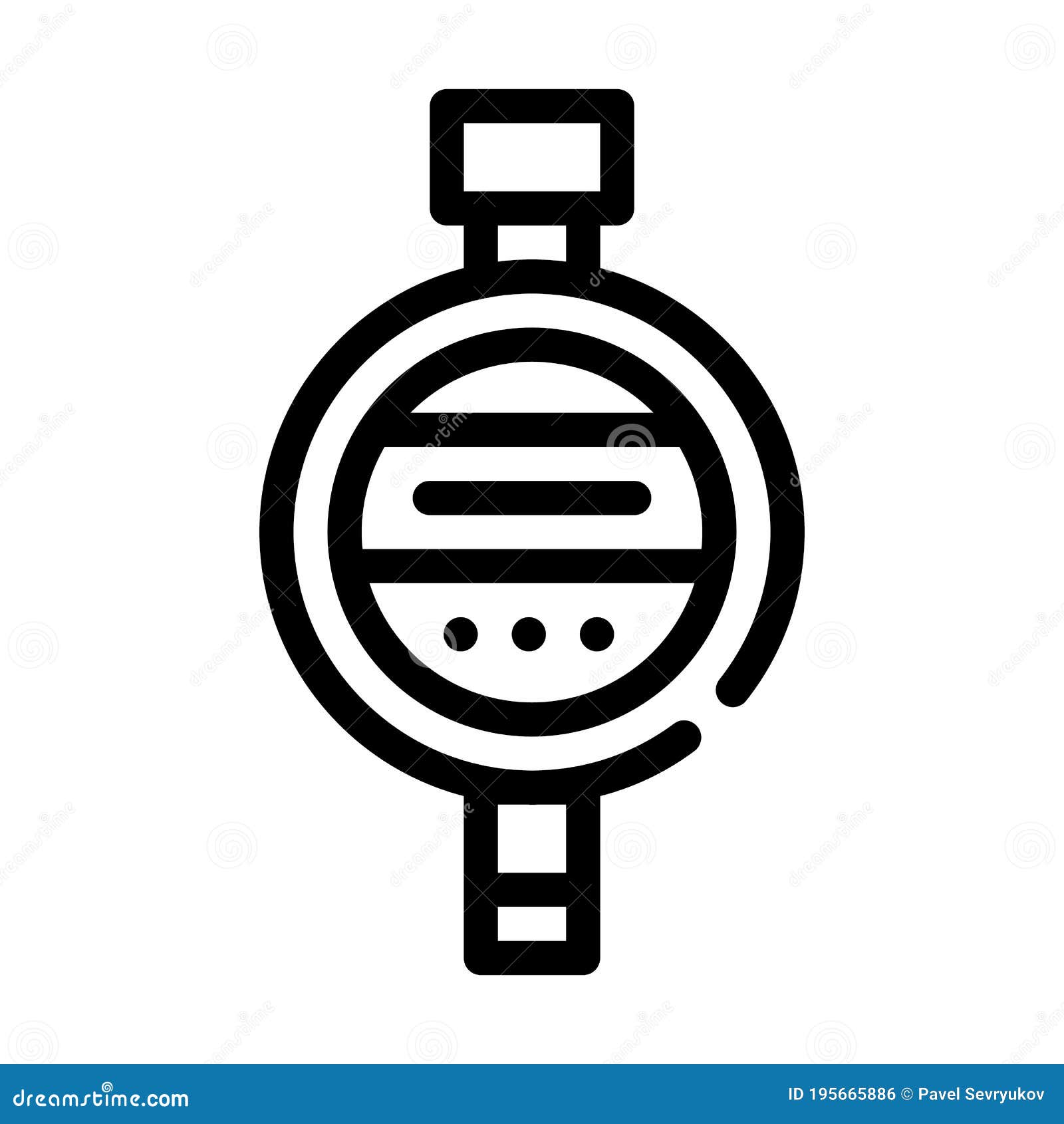 Hardness Meter or Durometer Line Icon Vector Illustration Stock Vector ...