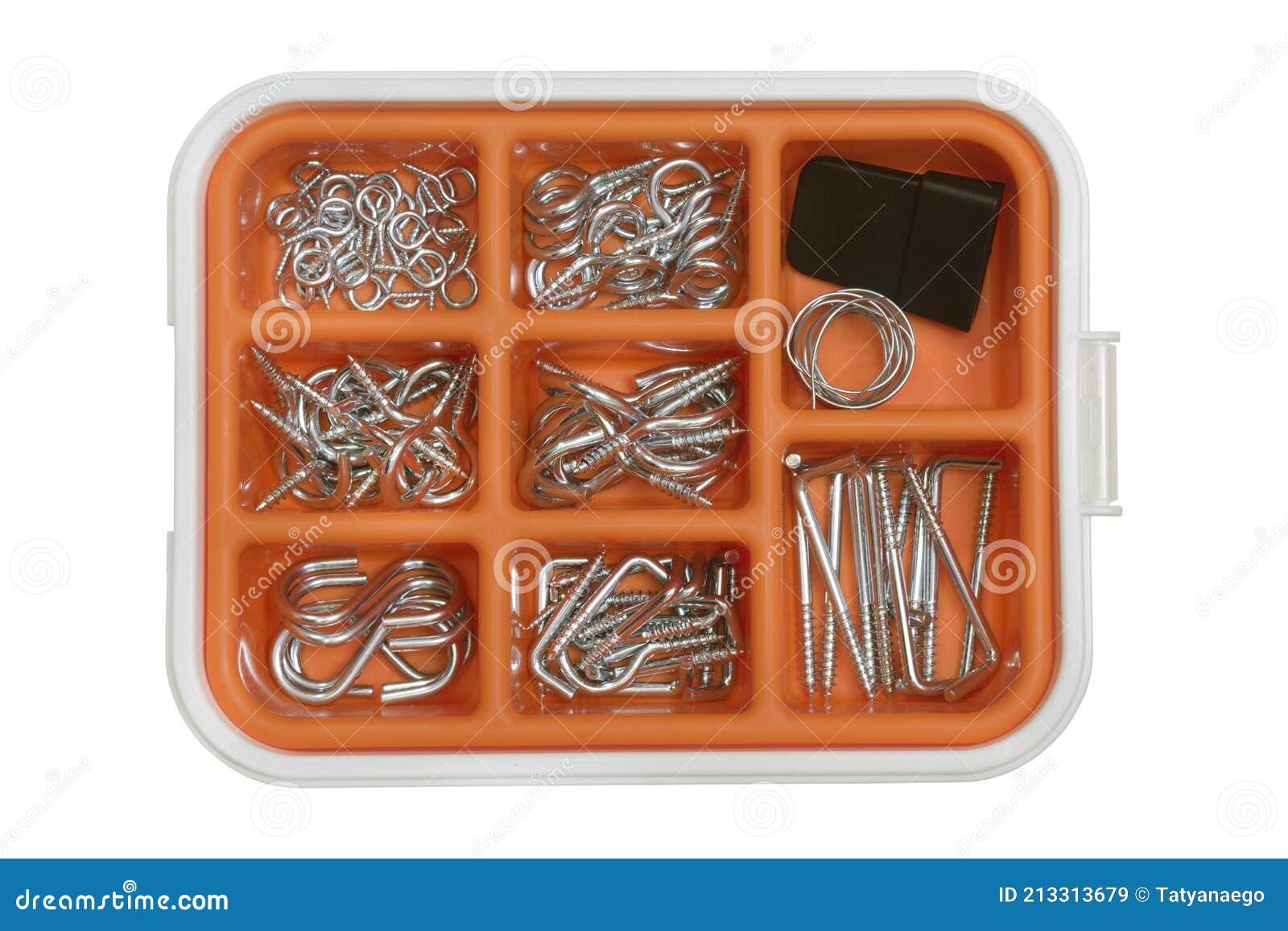 Hardware in a box stock image. Image of equipment, hardware - 213313679