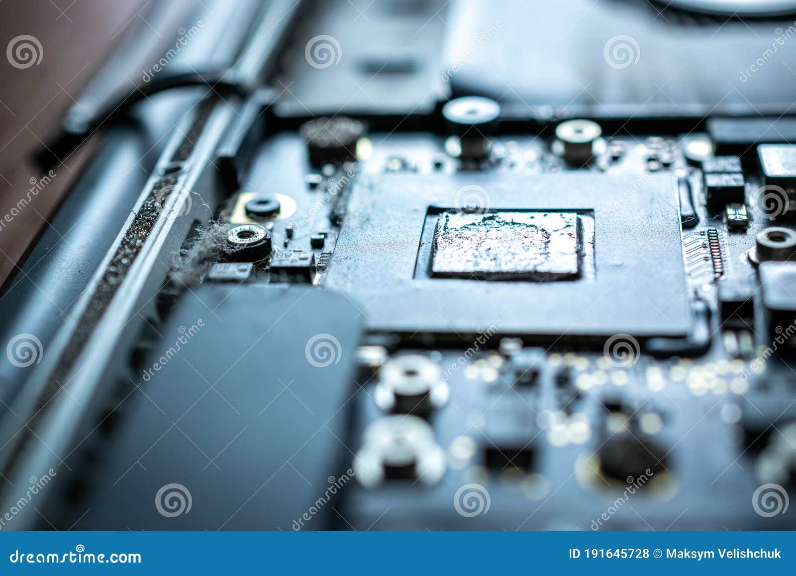 Hardware Engineer Technology Maintenance. Computer Chip Electronic ...
