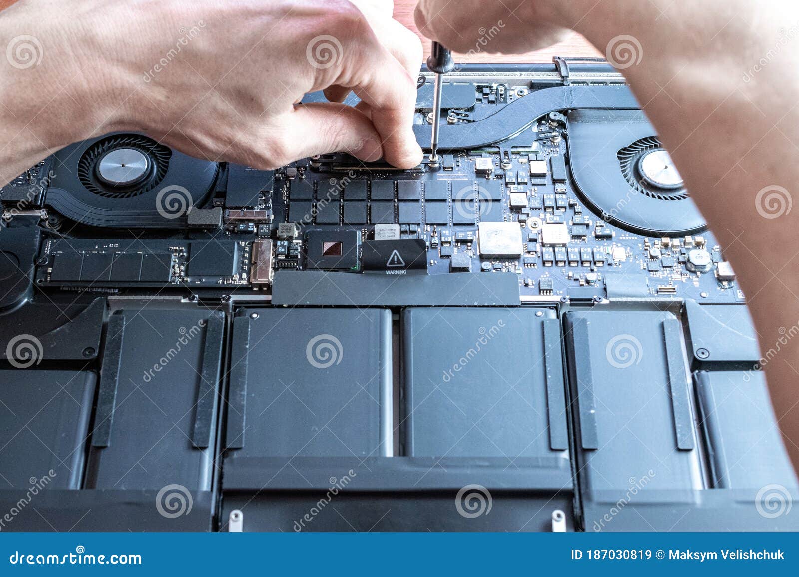 Hardware Engineer Technology Maintenance. Computer Chip Electronic ...