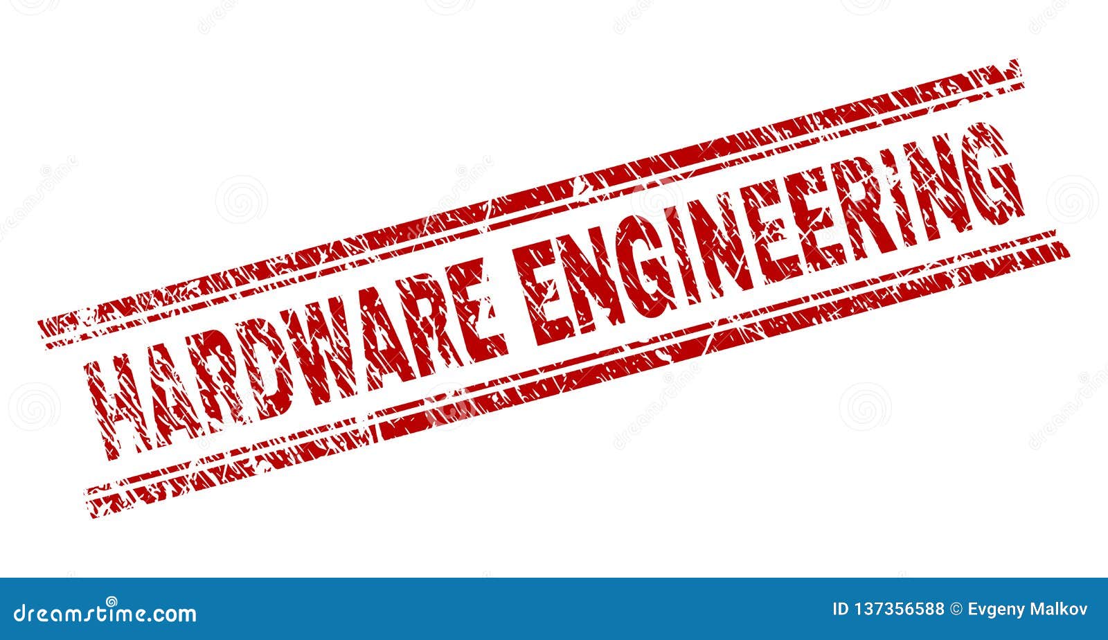 Grunge Textured HARDWARE ENGINEERING Stamp Seal Stock Vector ...