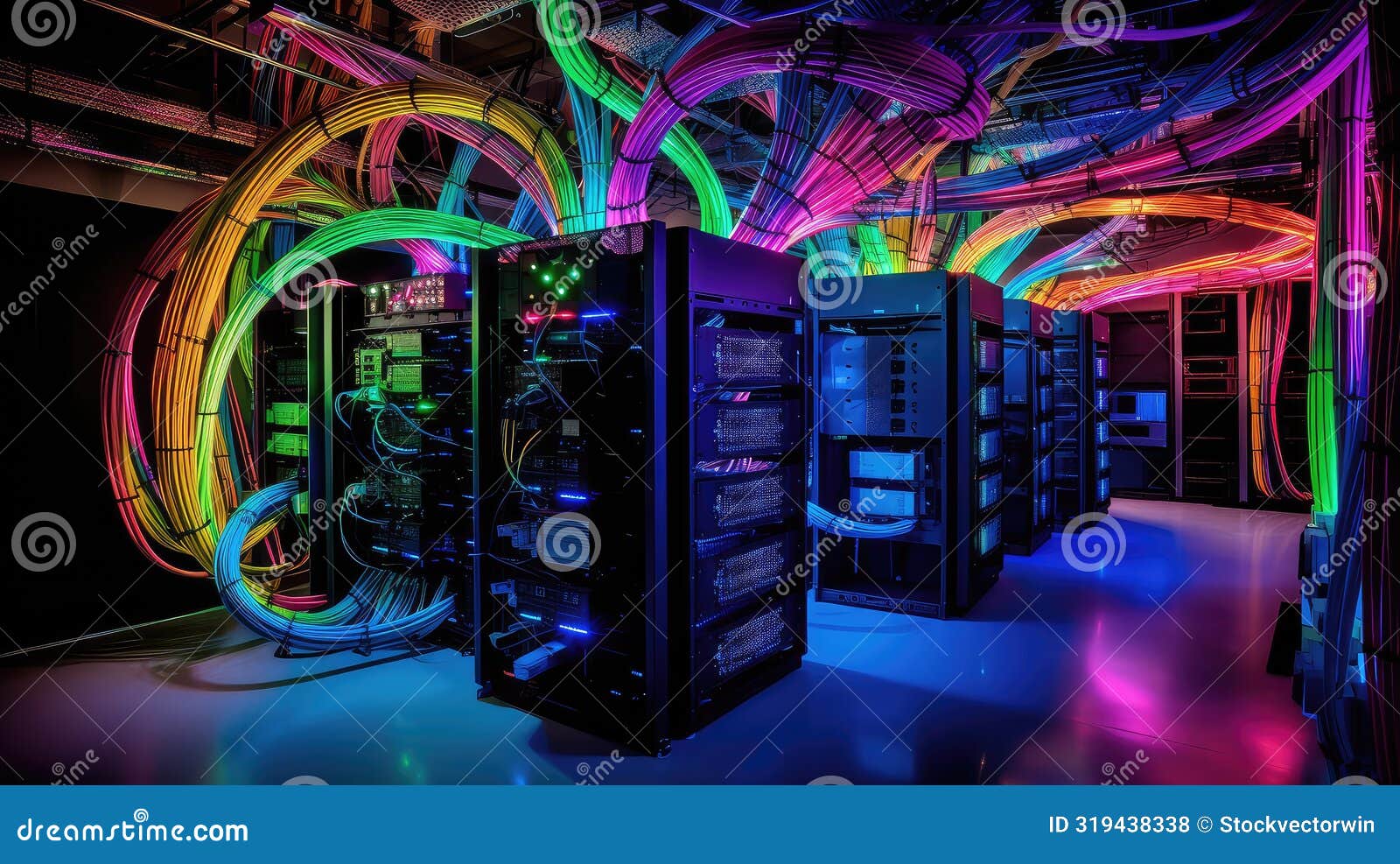 Hardware Information Technology Working Stock Illustration ...