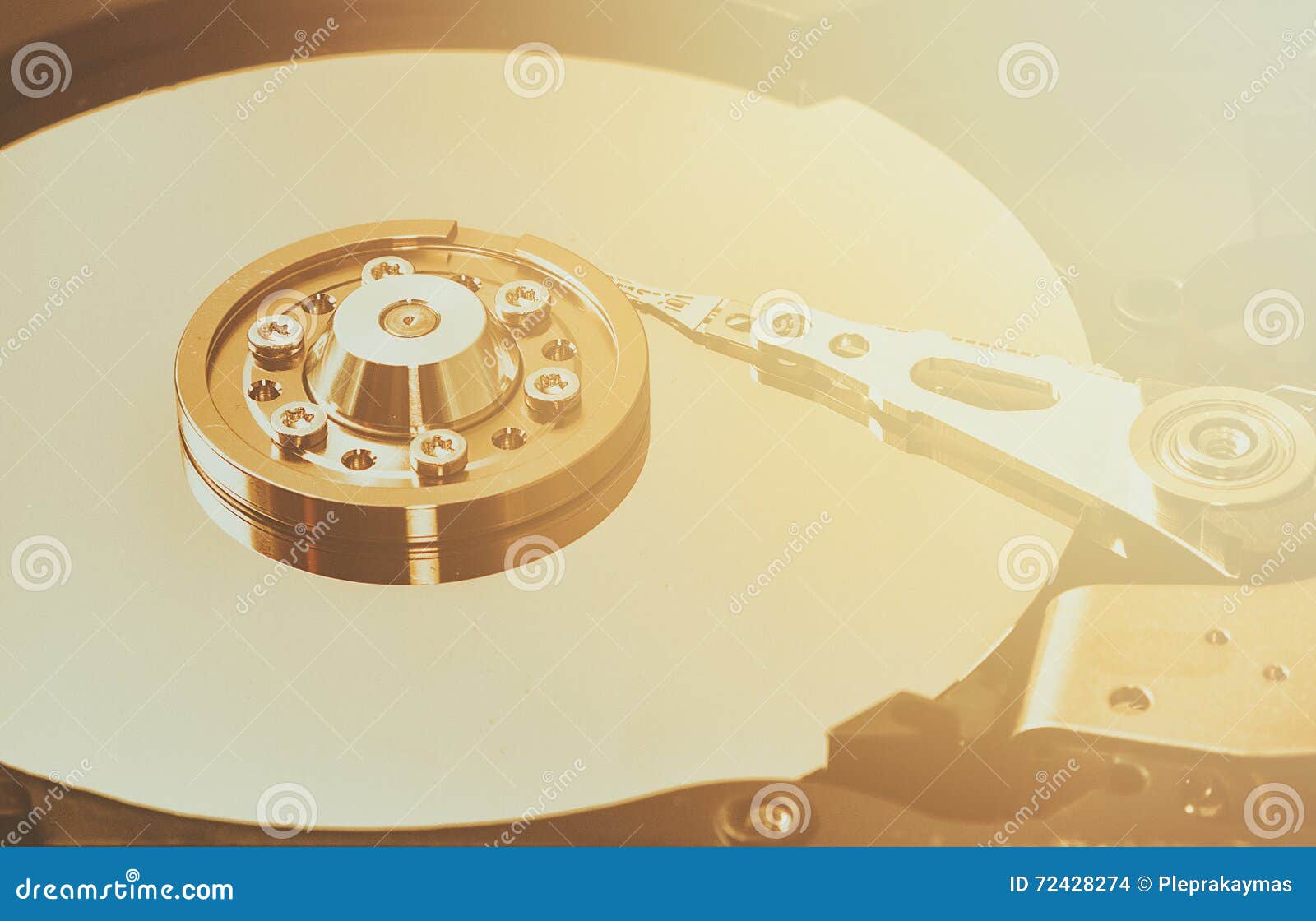 Hardware Interno Del Mecanismo Del Disco Duro Foto de archivo - Imagen ...