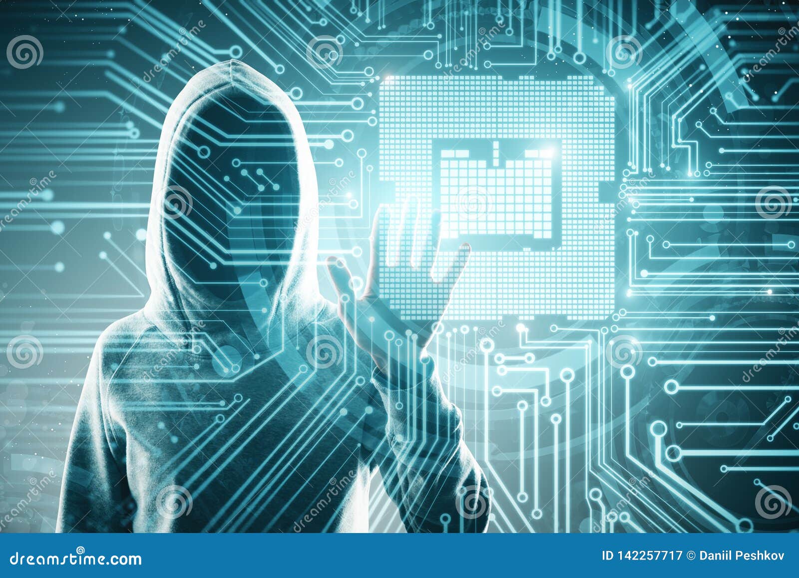 Hardware and Malware Concept Stock Image - Image of innovation ...