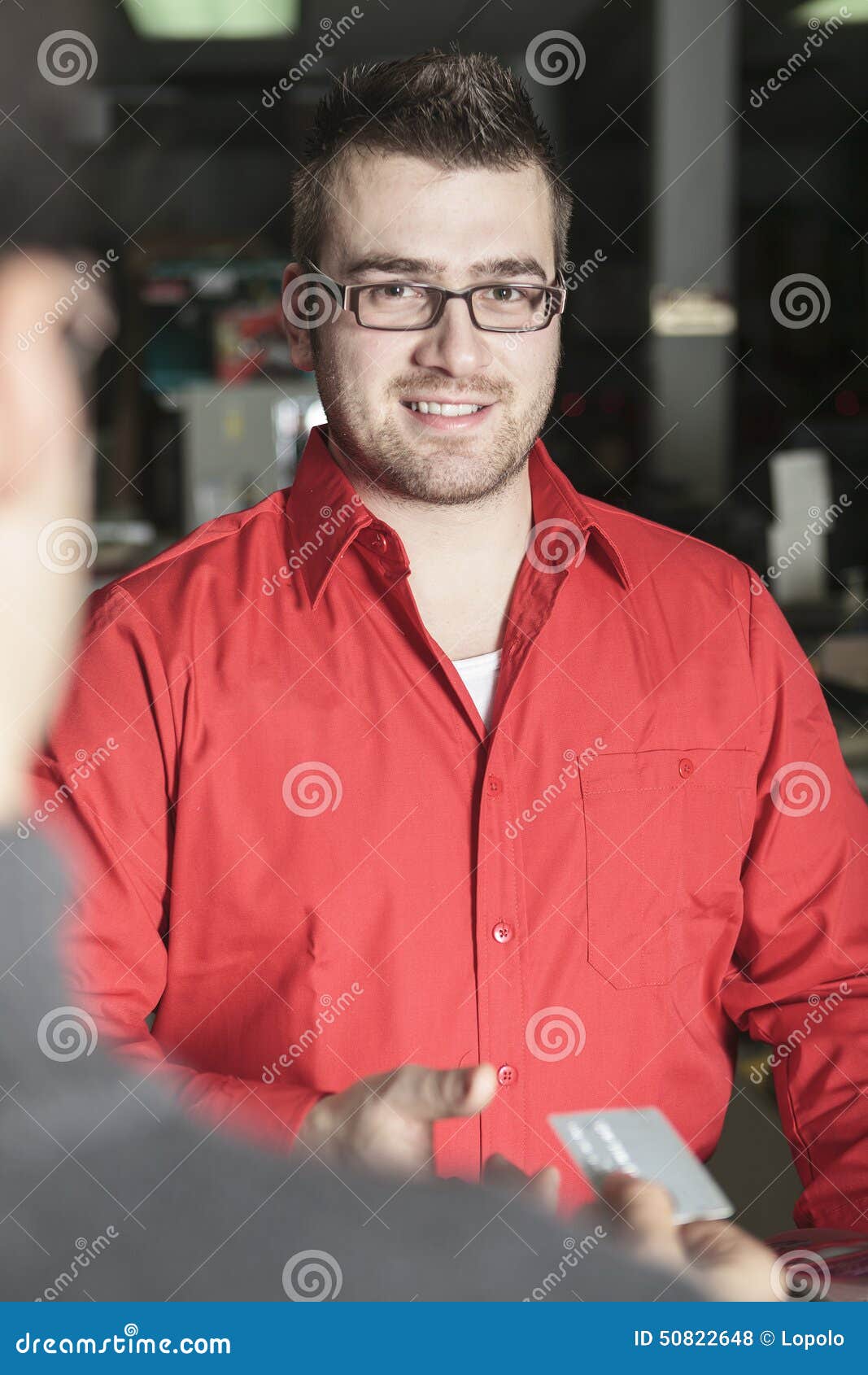 Hardware store employee stock photo. Image of shelf, craftsperson ...