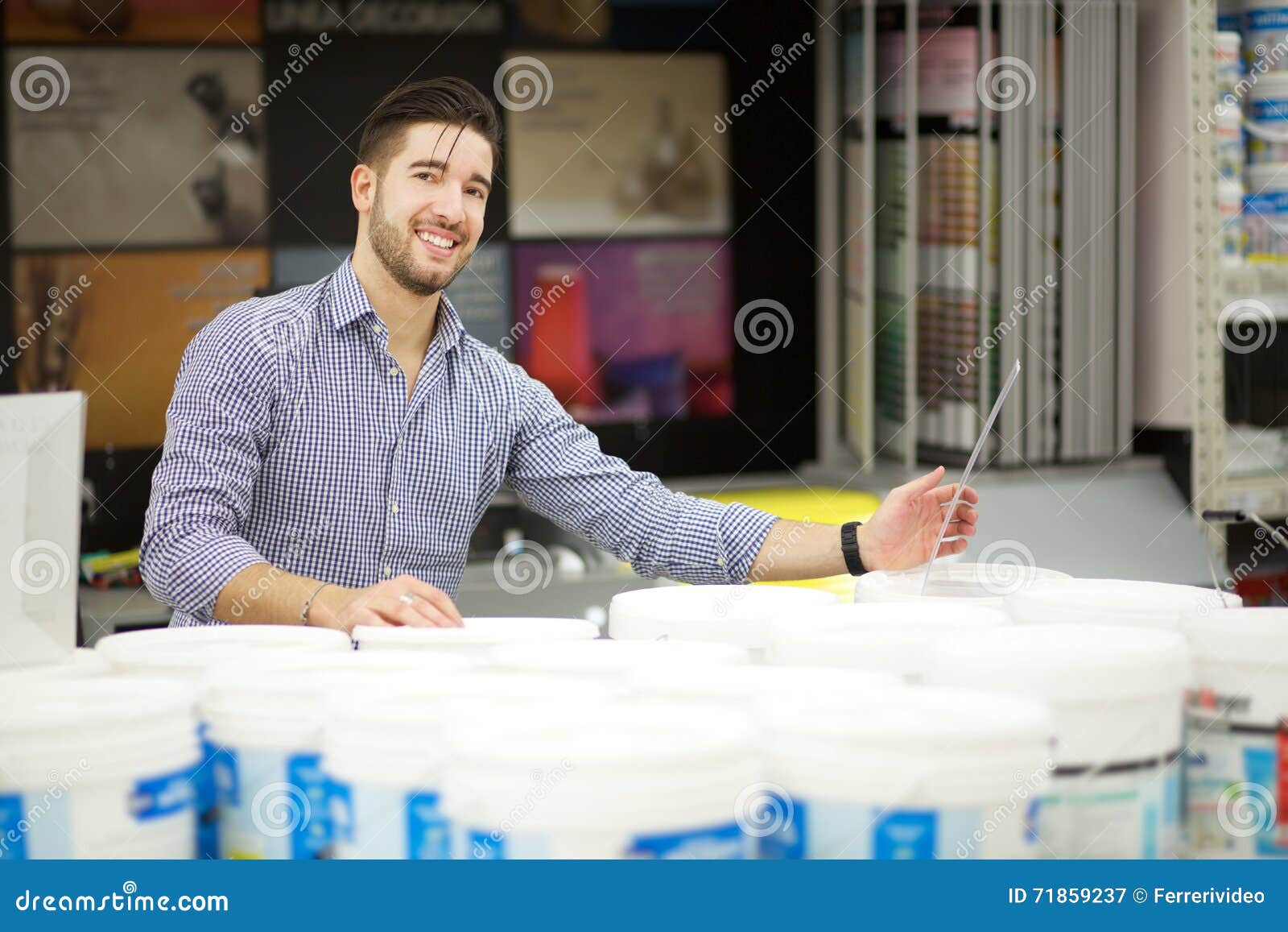 Hardware store stock image. Image of person, lifestyles - 71859237