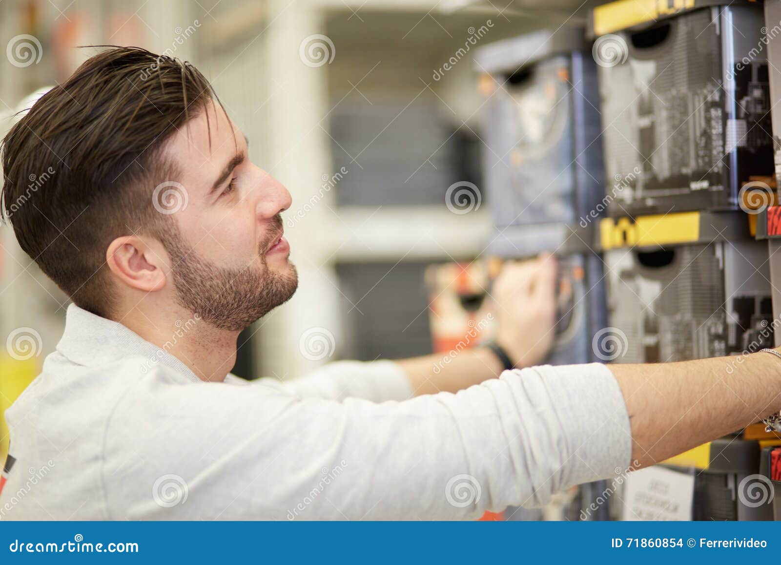Hardware store stock photo. Image of customer, casual - 71860854