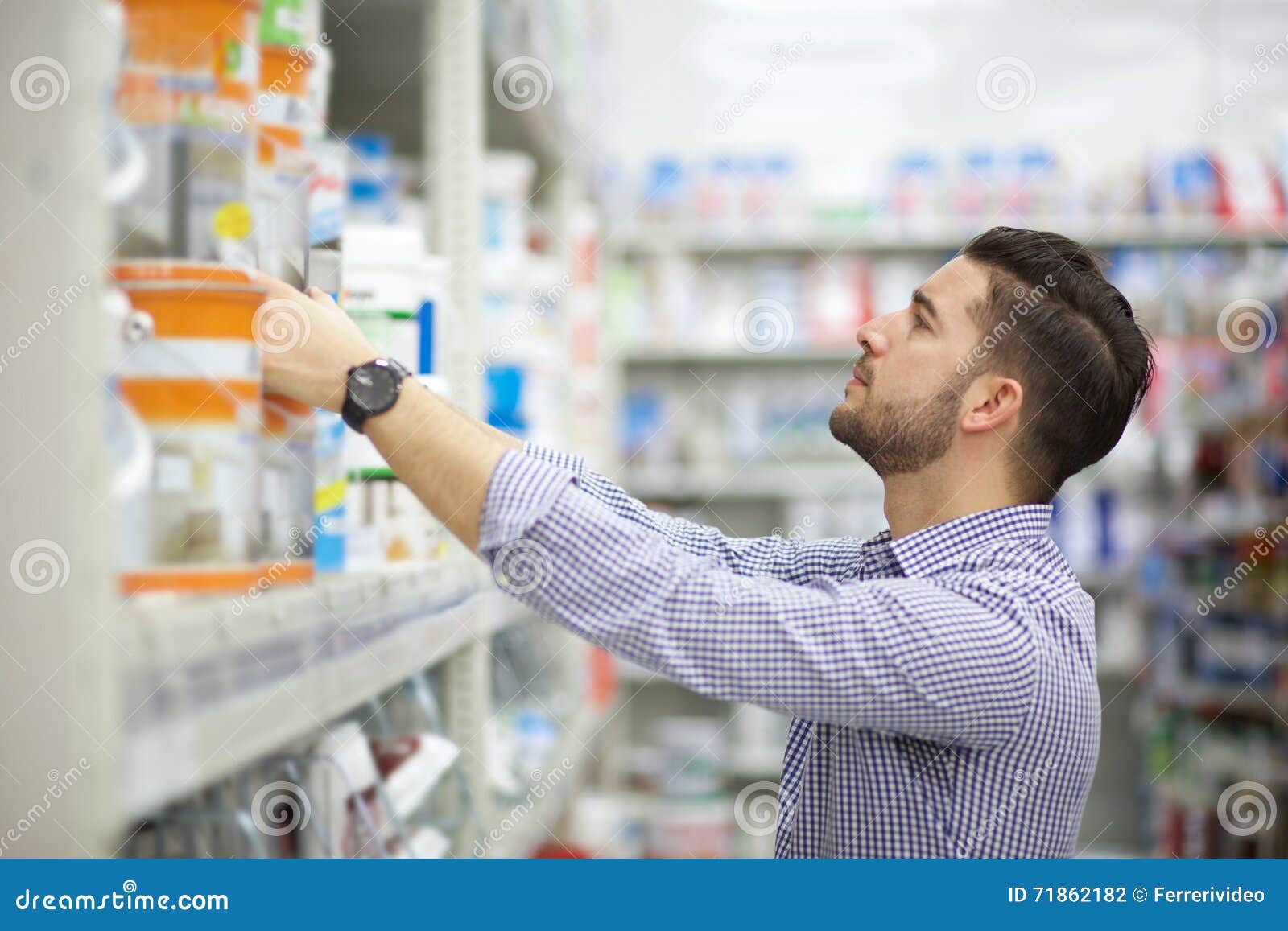 Hardware store stock photo. Image of male, casual, merchandise - 71862182