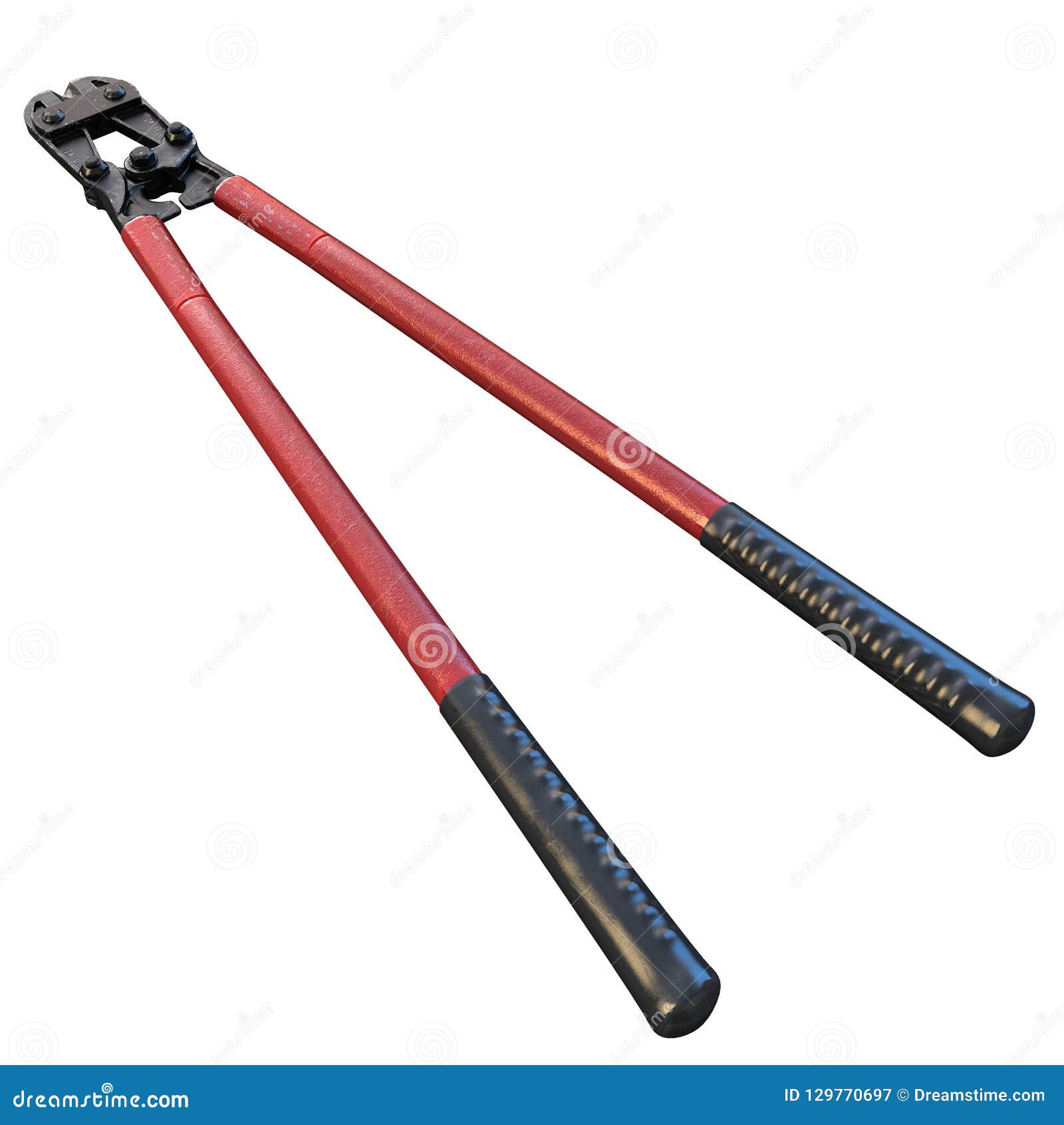Bolt Cutter Hardware Work Tools 3d Ilustration Stock Illustration ...