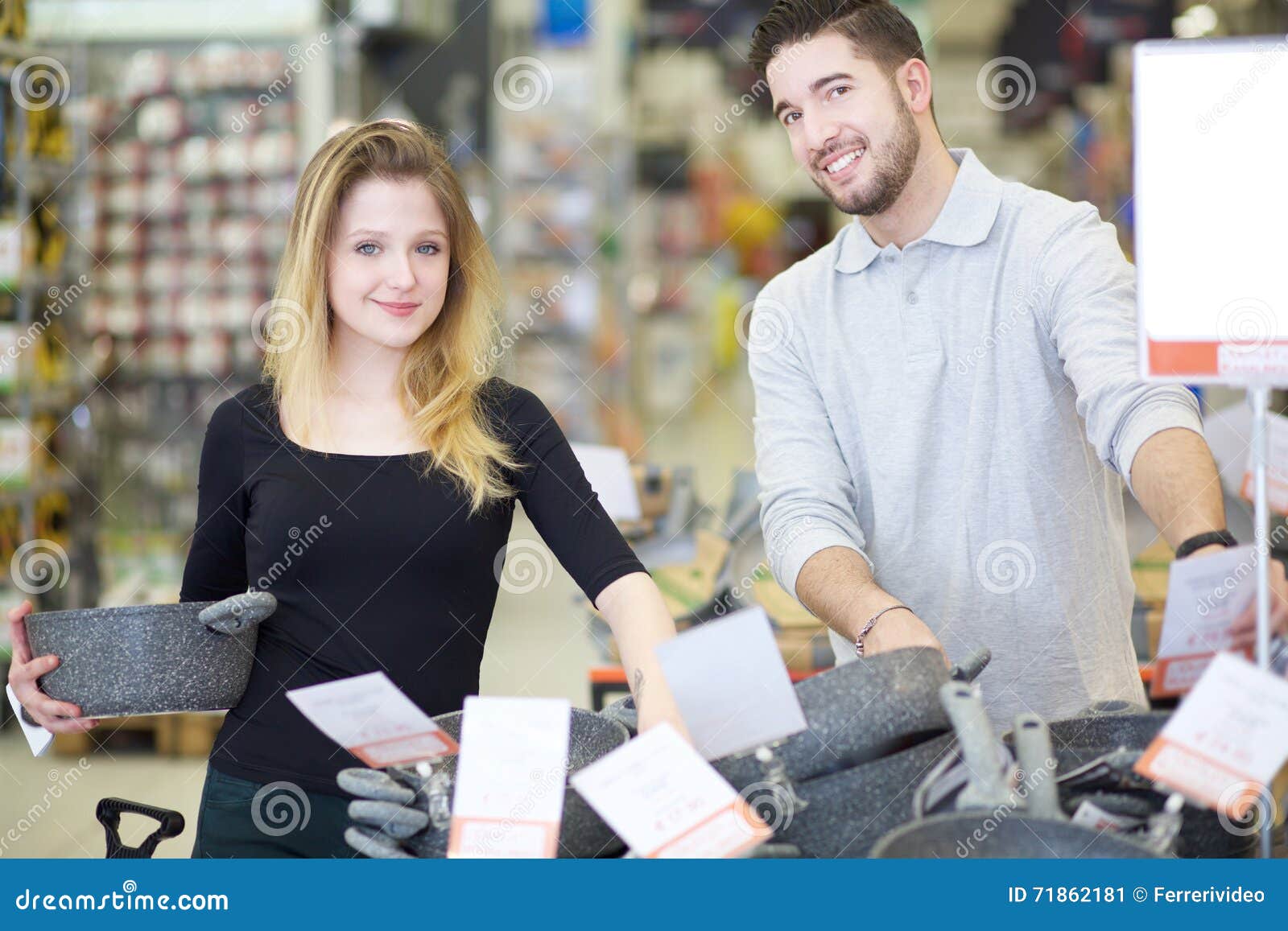 Hardware store stock image. Image of caucasian, family - 71862181