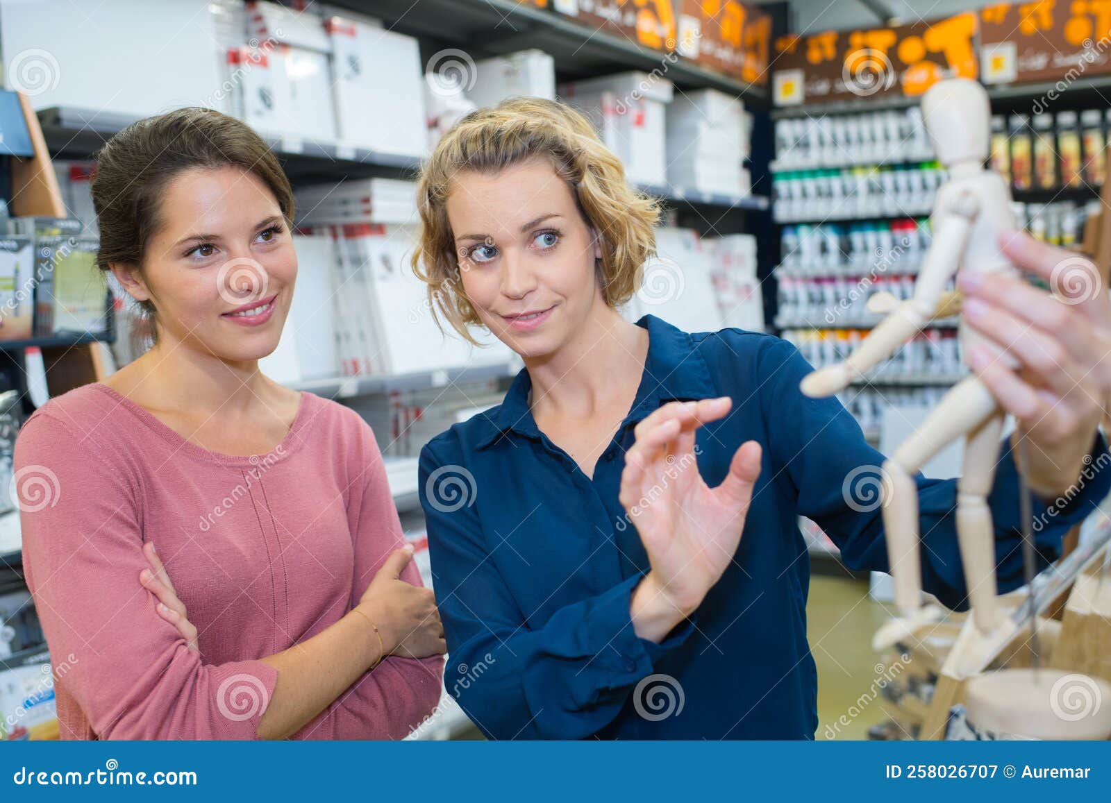 Hardware Store Worker and Buyer Stock Image - Image of client ...