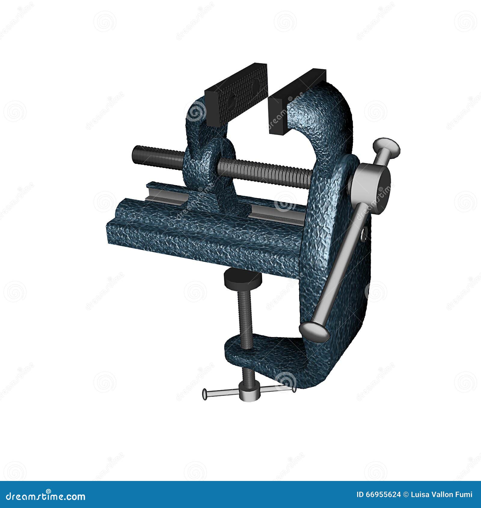 Bench Vise Royalty-Free Stock Image | CartoonDealer.com #14258512