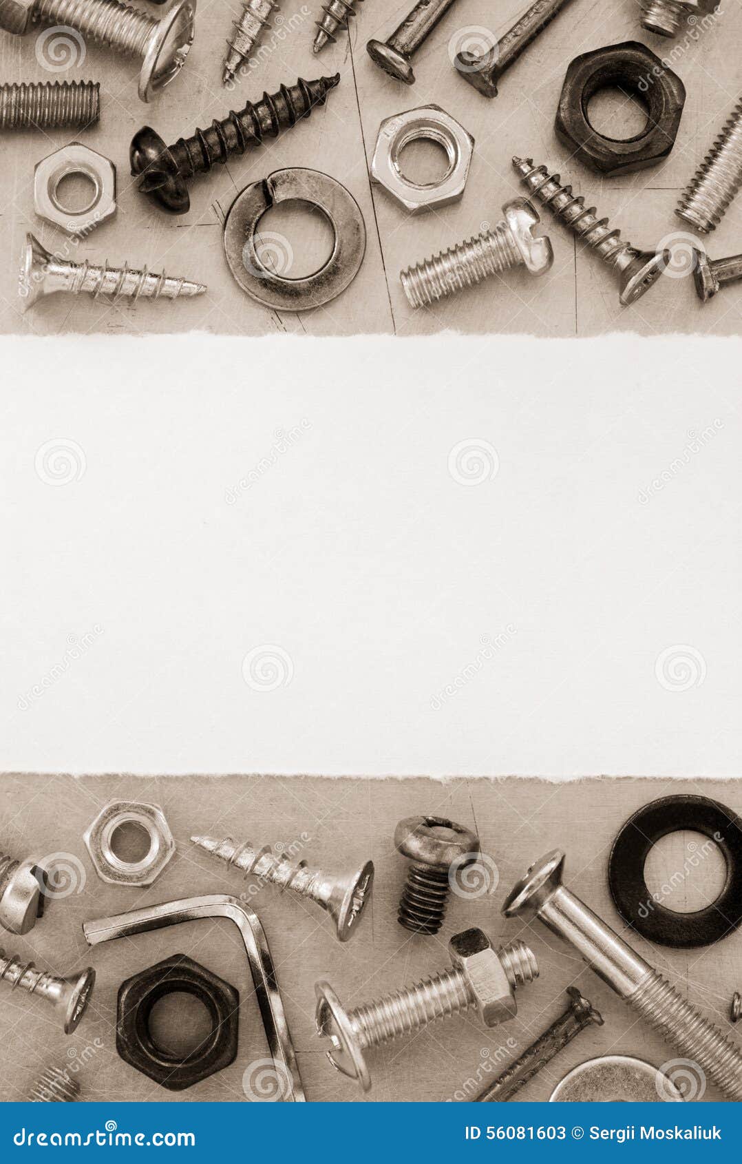 Hardware Tools at Metal Background Stock Image - Image of billboard ...