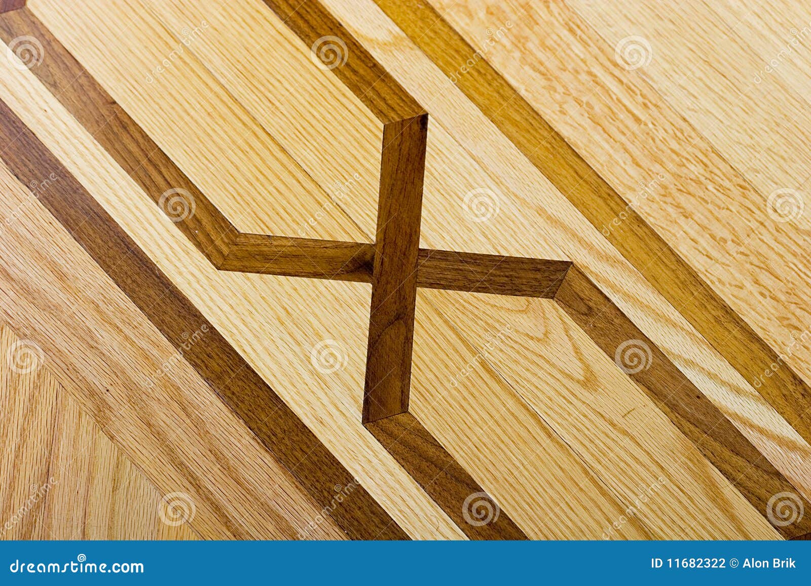 Hardwood Parquet Floor with Pattern Stock Photo - Image of floor ...