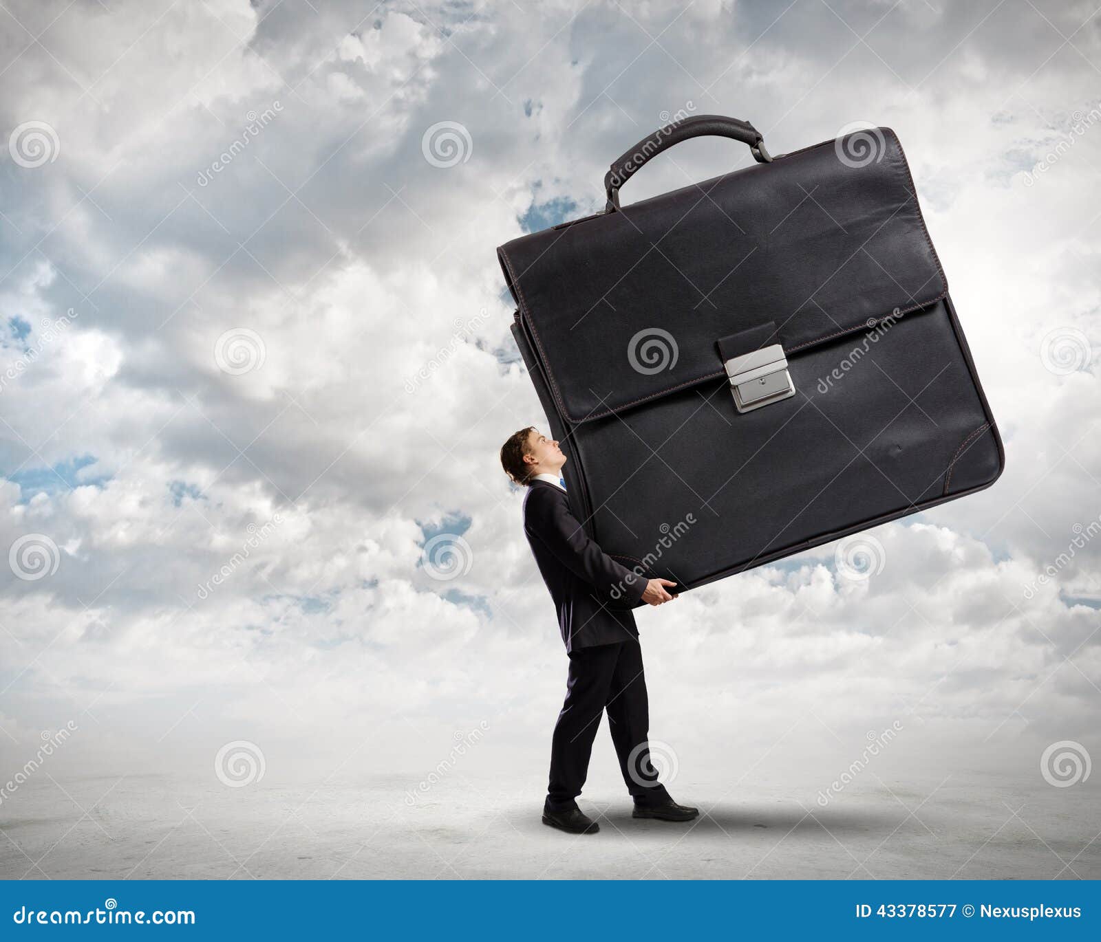 Hardworking businessman stock image. Image of caucasian - 43378577