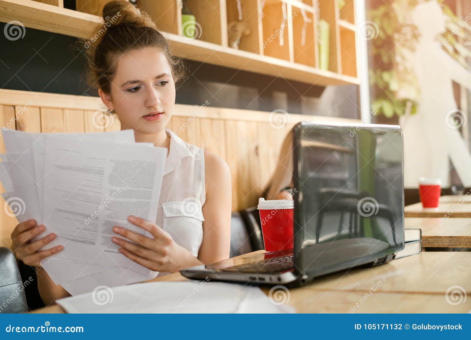 Hardworking Student Paperwork Concept Stock Photo - Image of lessons ...