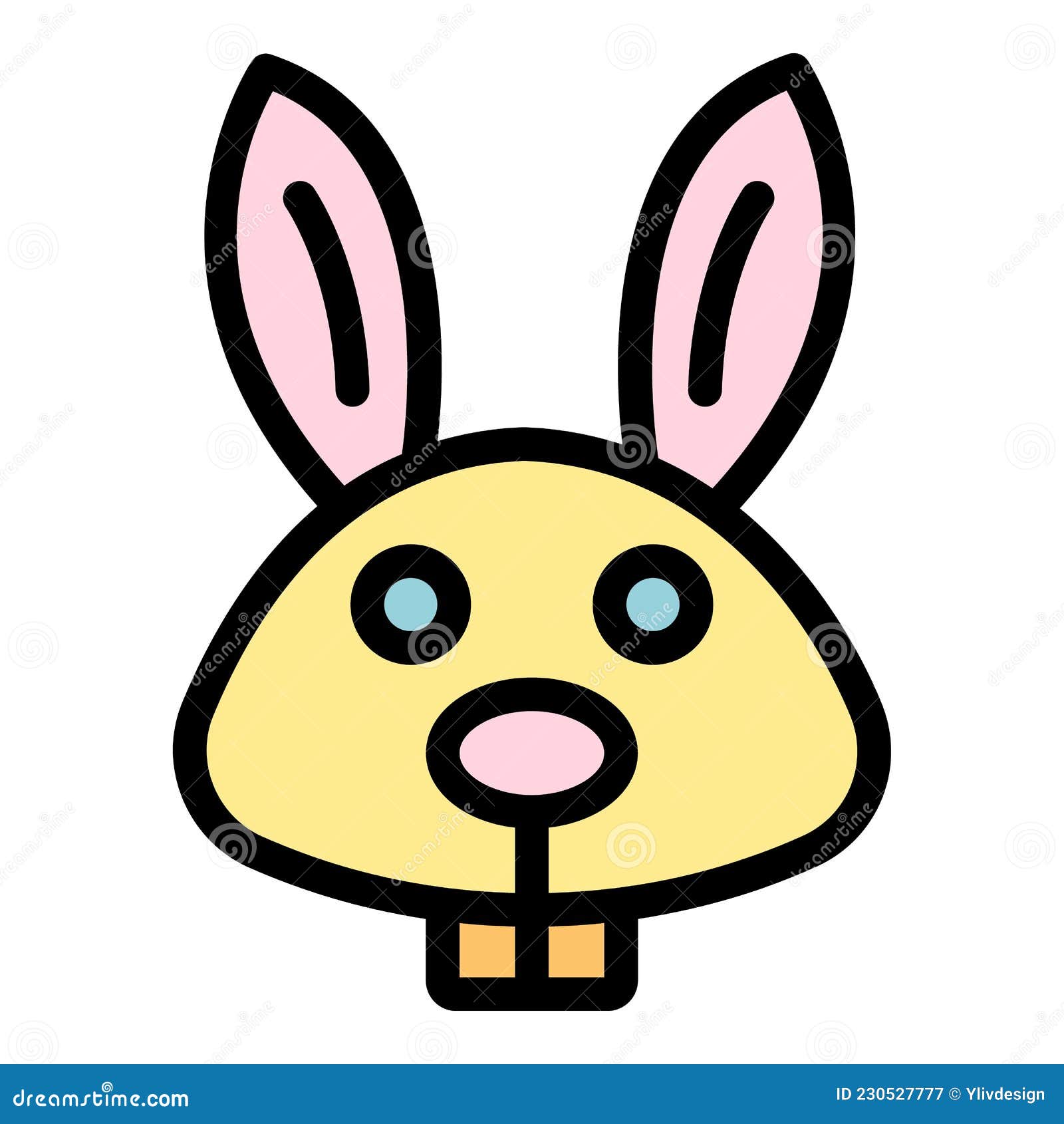 Hare Icon. Trendy Hare Logo Concept On White Background From Animals ...