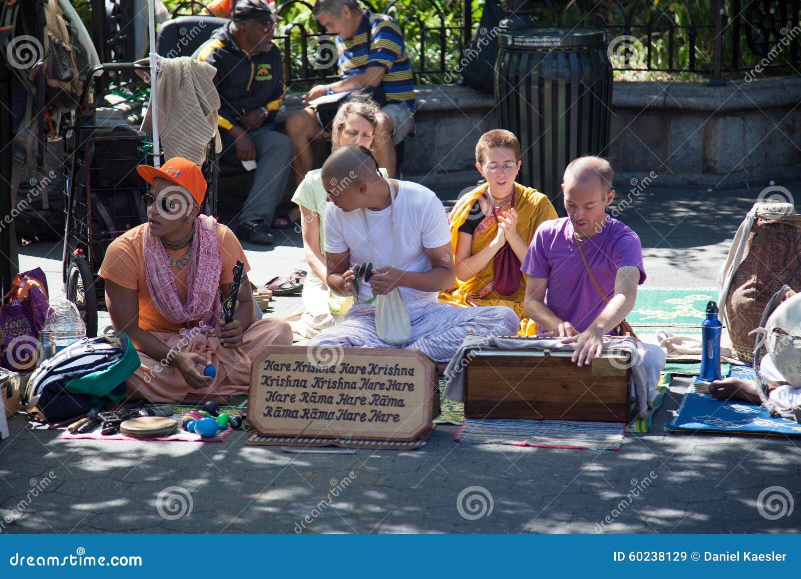 Hare Krishna Follower in New York Editorial Stock Image - Image of city ...