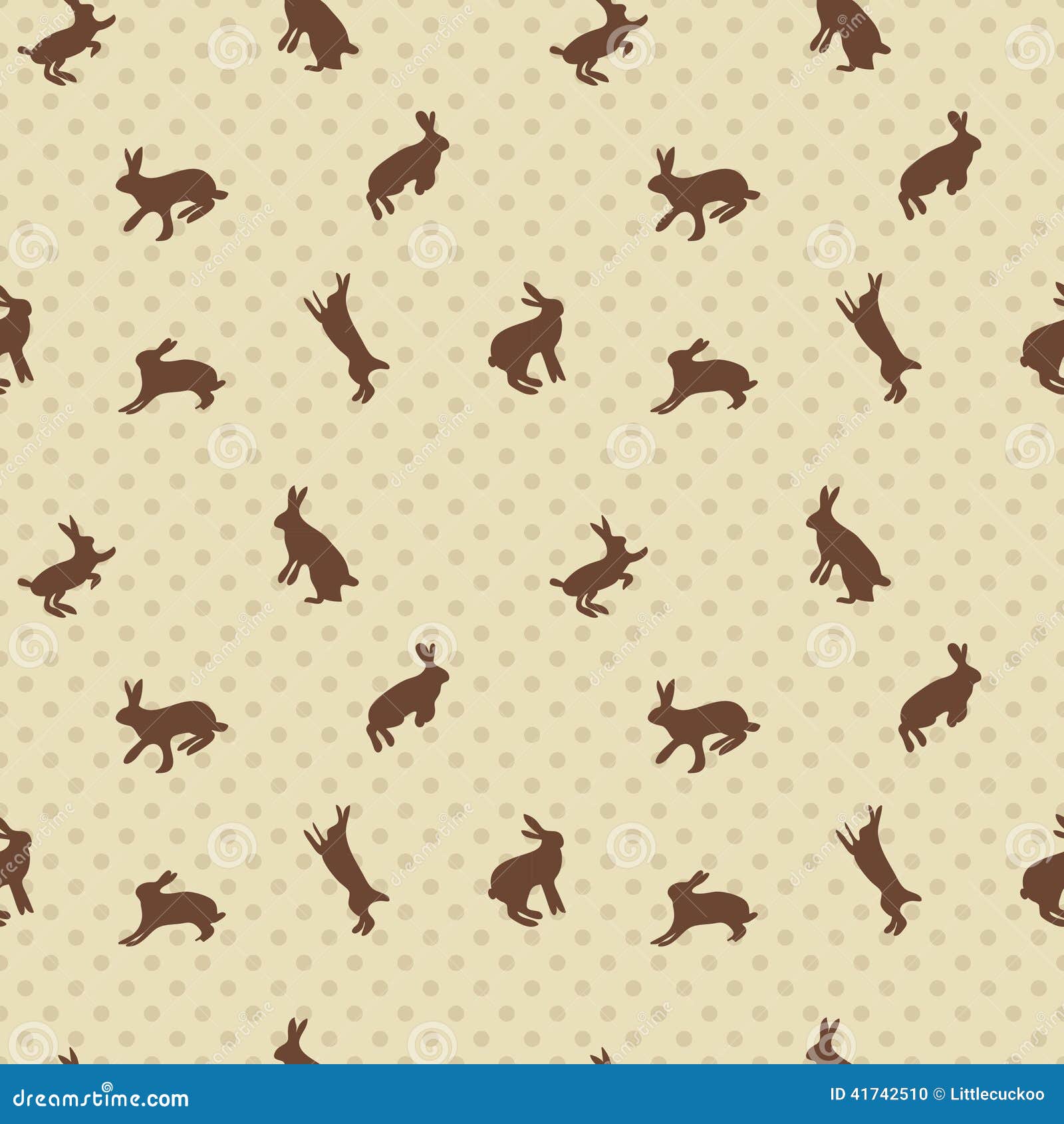 Hare Rabbit Seamless Texture Stock Vector - Illustration of tile ...