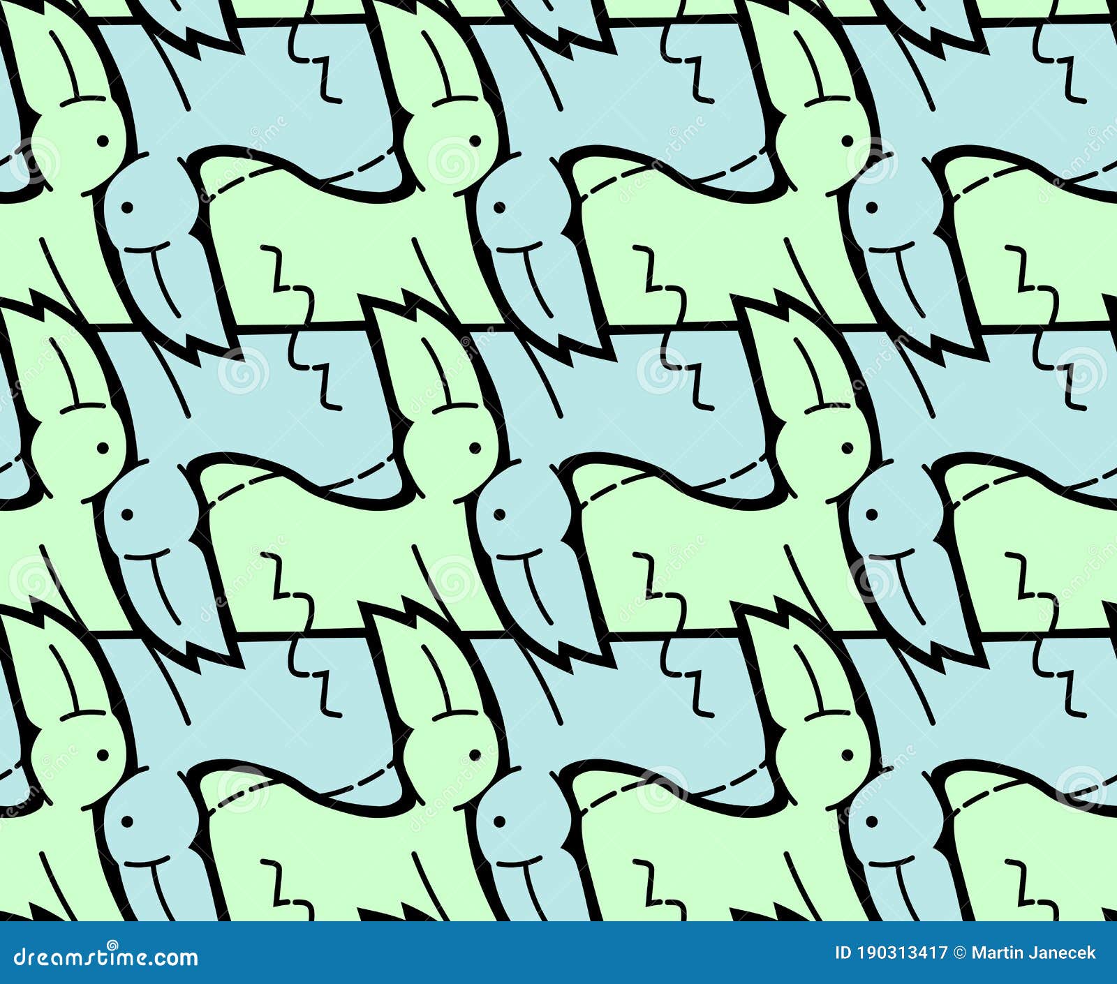 Tessellation Background Cartoon Vector | CartoonDealer.com #7396687