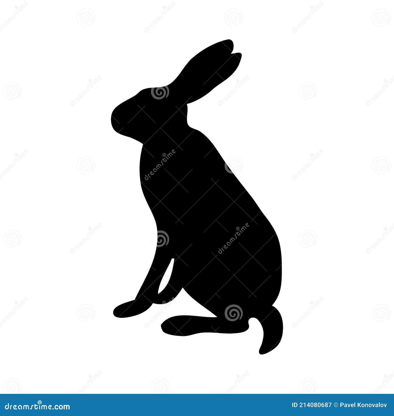 Hare Silhouette