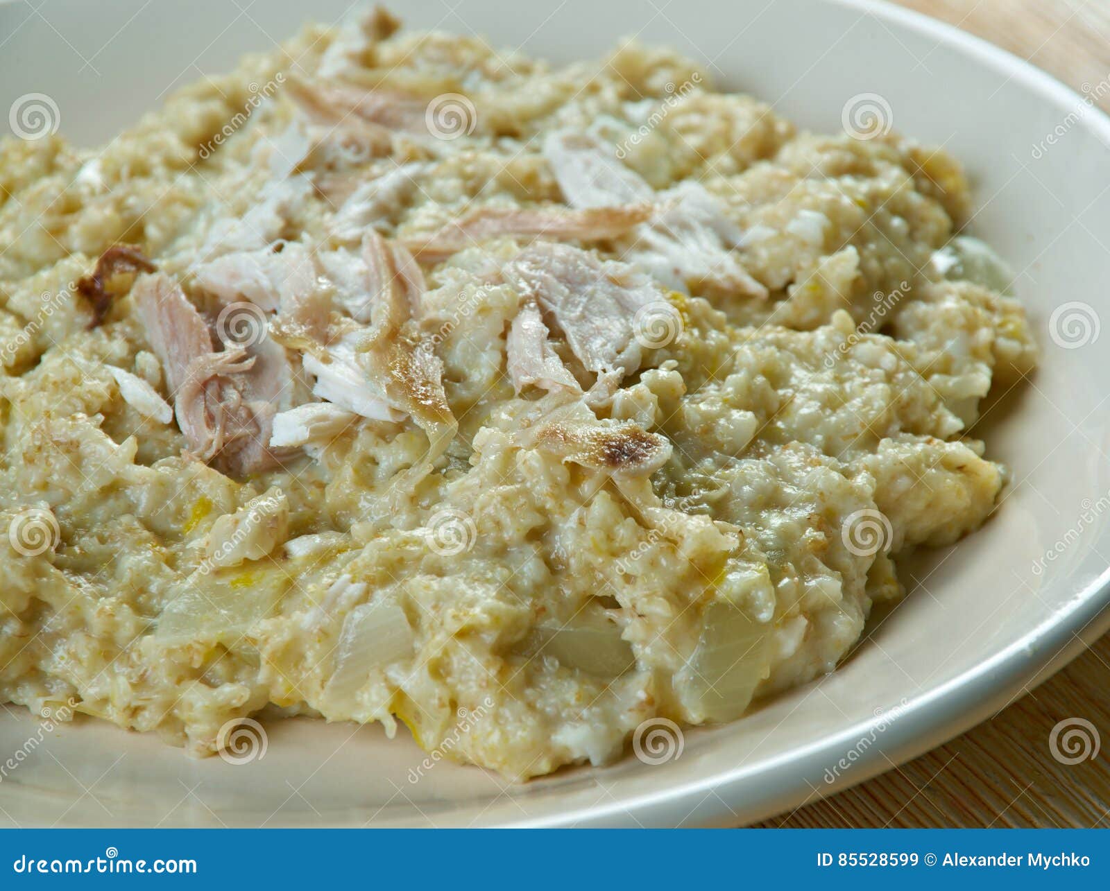 Hareesh stock image. Image of parsley, cereal, butter - 85528599