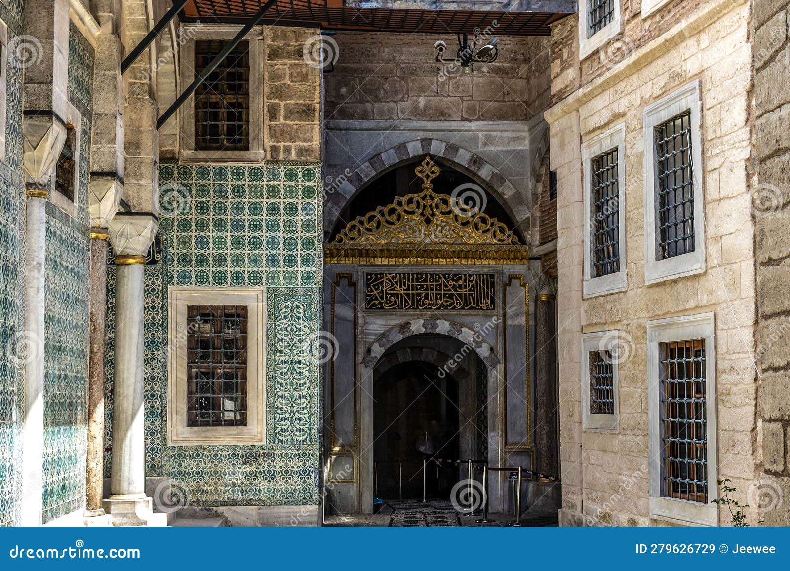 Harem Area Inside of the Topkapi Palace in Istanbul, Turkey Stock Image ...