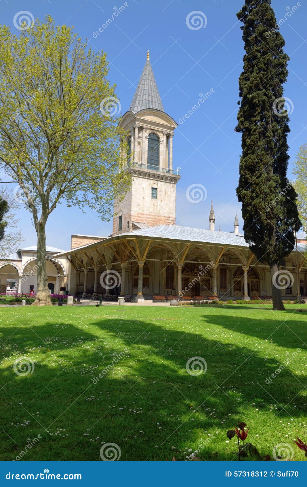 Harem Building in Topkapi Palace in Istanbul Stock Photo - Image of ...