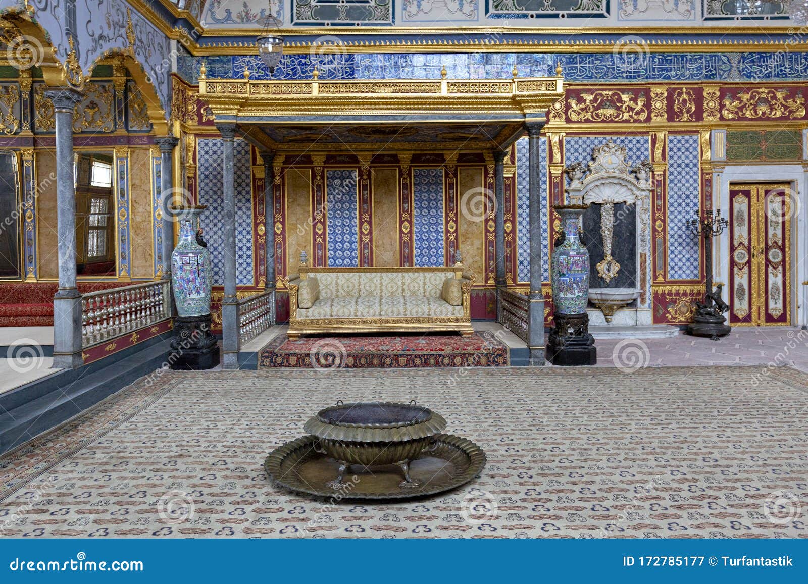 Harem Section of the Topkapi Palace, in Istanbul, Turkey Editorial ...