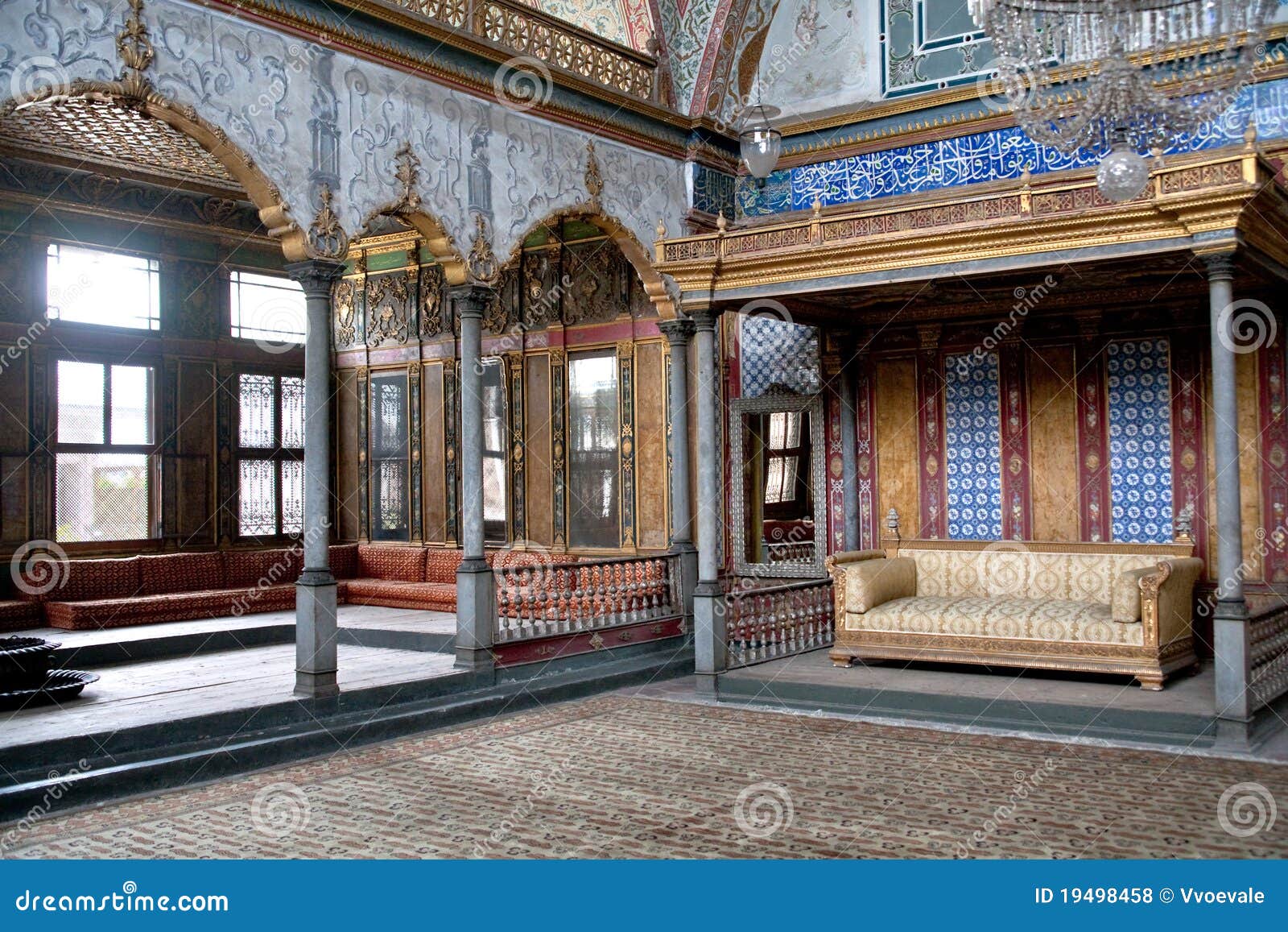 Harem in Topkapi Palace, Istanbul, Turkey Stock Photo - Image of ...