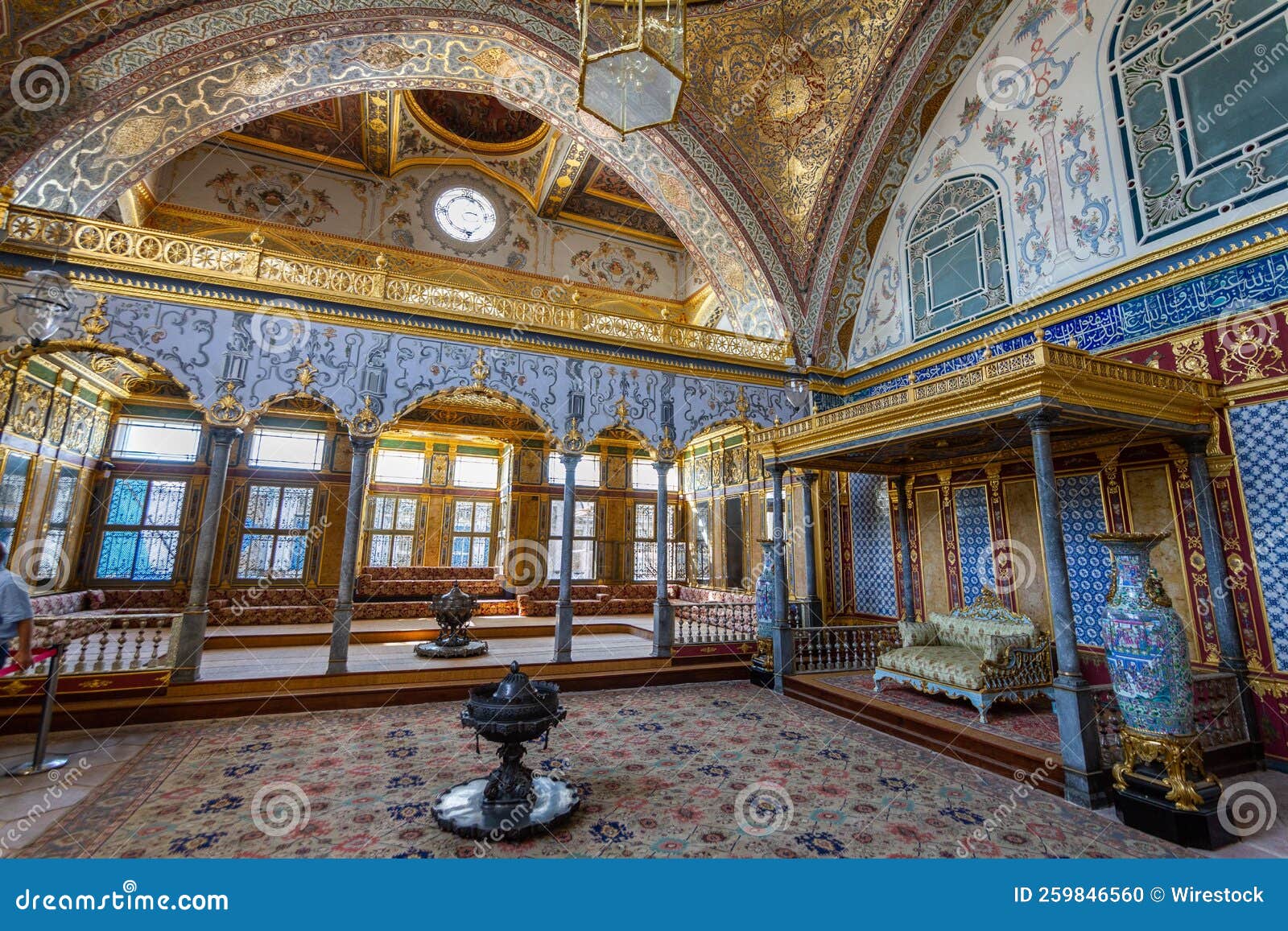 Harem of the Topkapi Palace in Istanbul, Turkey. Editorial Image ...
