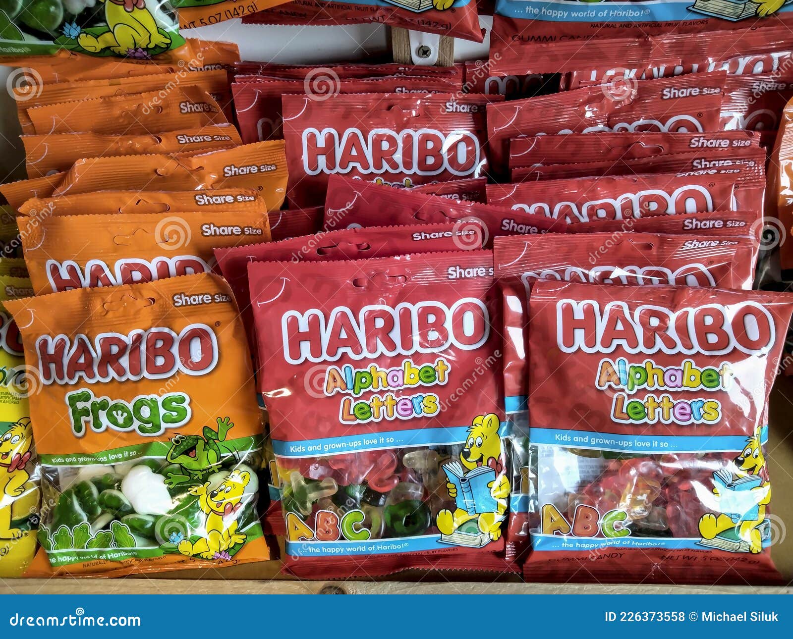 Haribo Candy On Store Shelf Editorial Image | CartoonDealer.com #226373558