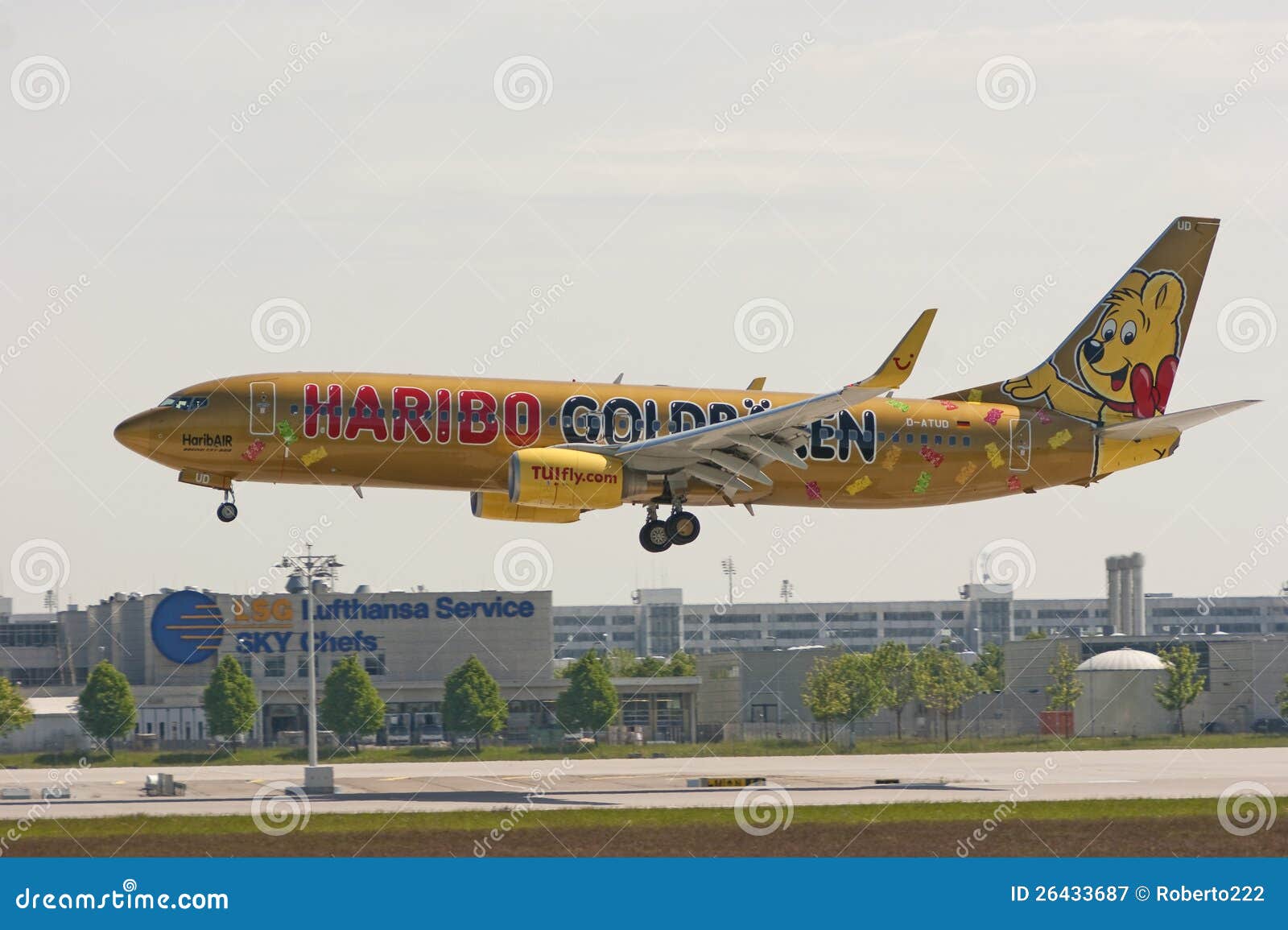 Haribo plane editorial photography. Image of aircraft - 26433687