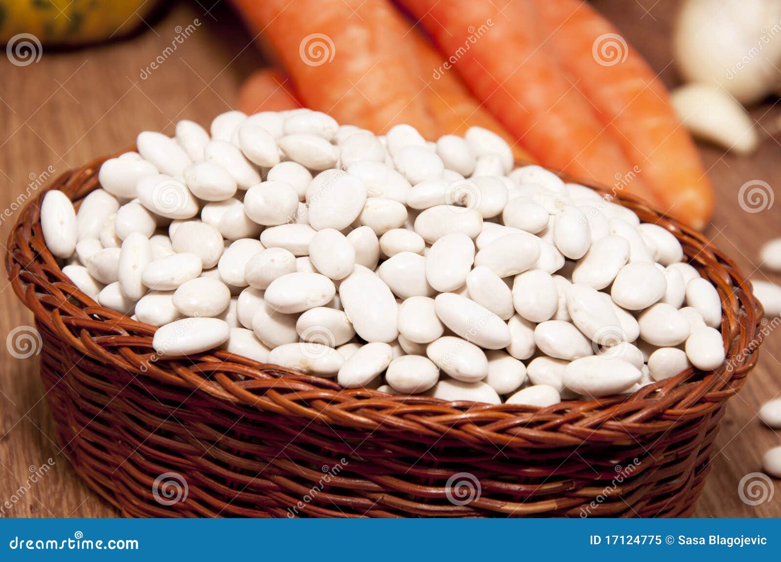 Haricot Bean And Fresh Vegetables Stock Image - Image of ingredient ...