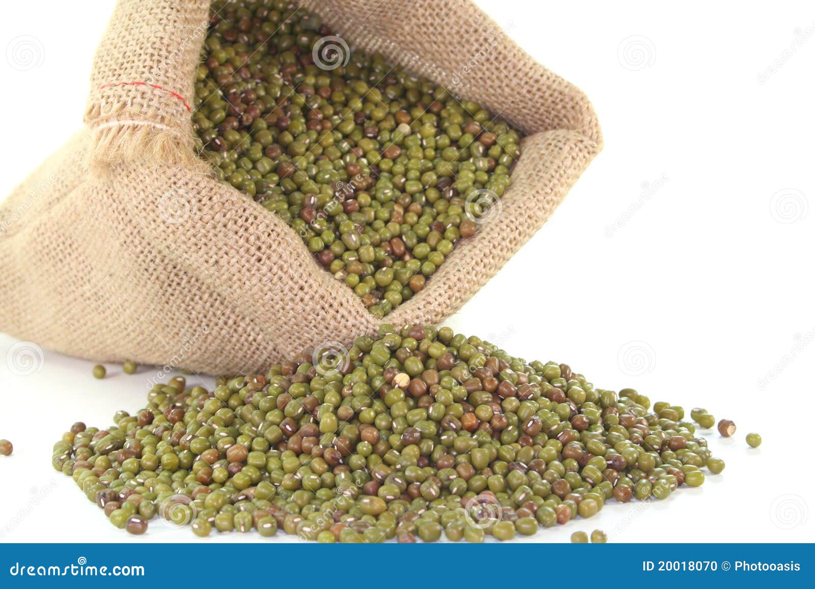 Haricots de mungo photo stock. Image du haricots, brun - 20018070